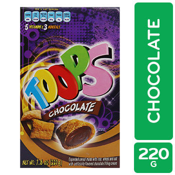 Cereal Chocolate Toops Caja 220 G | Auto Mercado