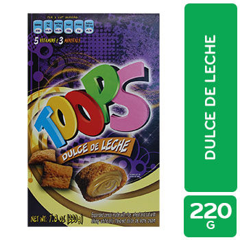 Cereal Dulce De Leche Toops Caja 220 G | Auto Mercado