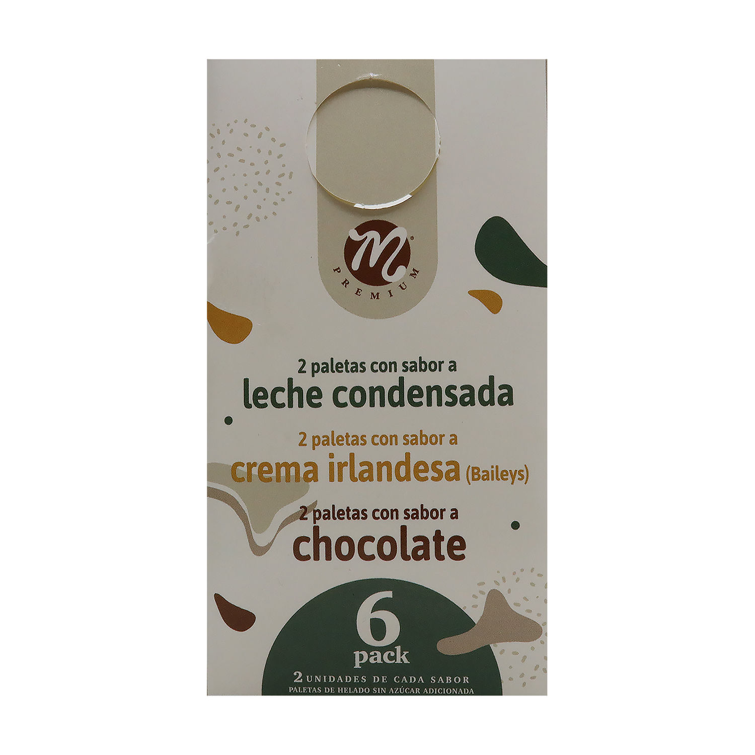 Helado Surtido Zero Azucar 6u Malavasi Caja 480 G | Auto Mercado