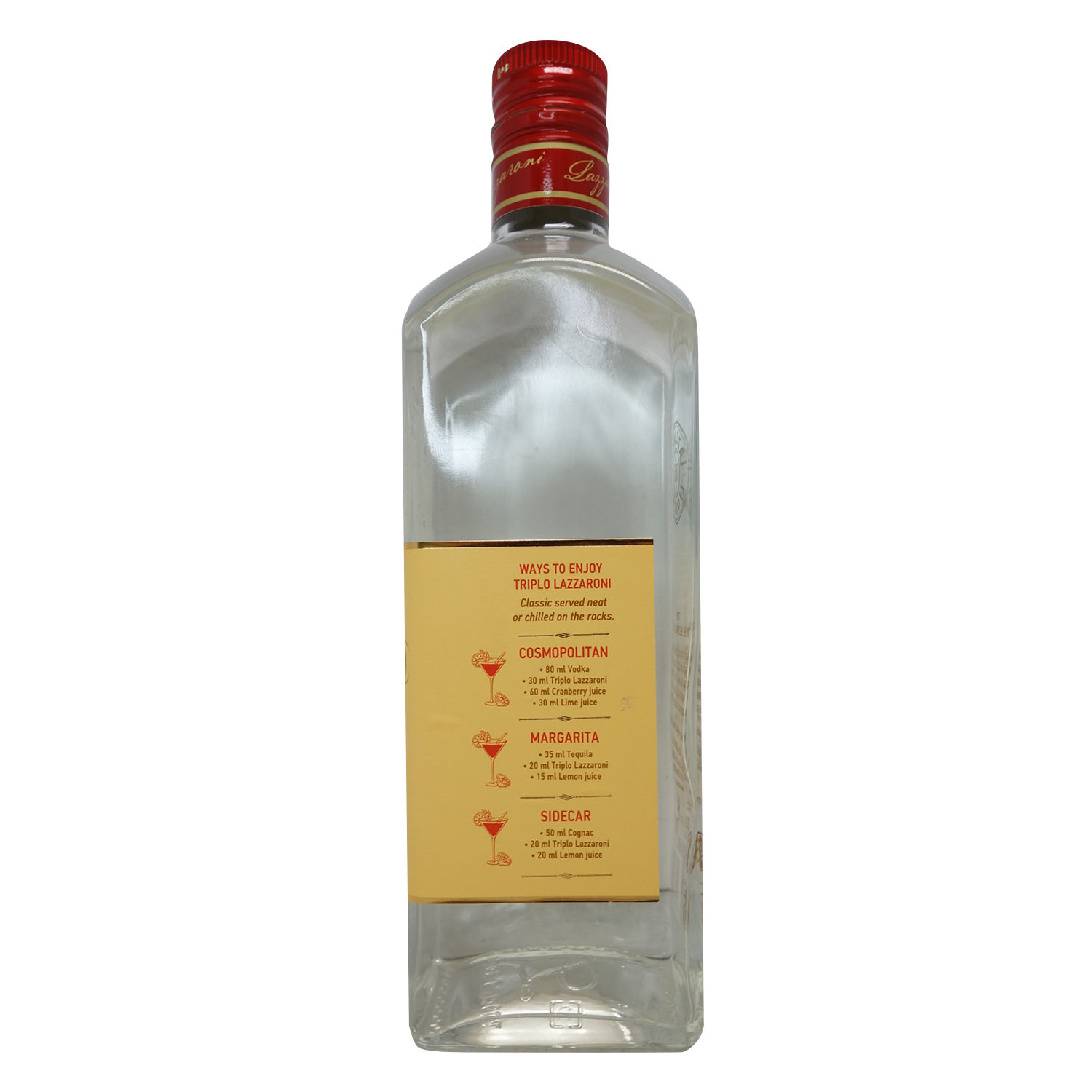 Licor Triple Sec Naranja Lazzaroni Botella 700 Ml | Auto Mercado
