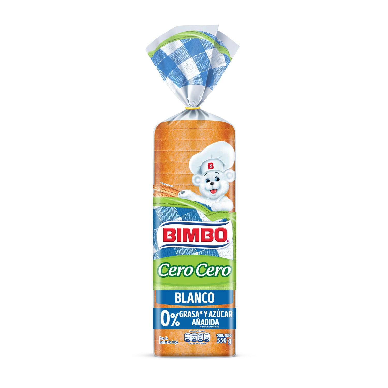 Pan Blanco Cero Cero Bimbo | Auto Mercado