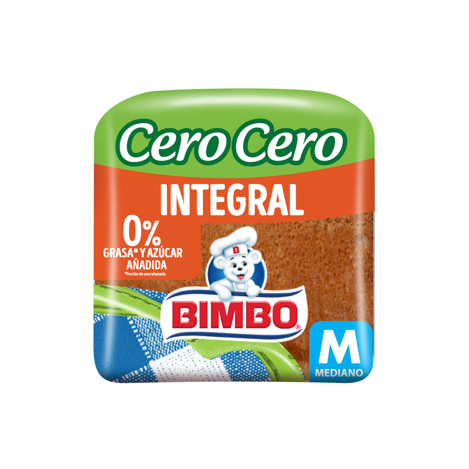 Pan Integral Cero Cero Bimbo | Auto Mercado