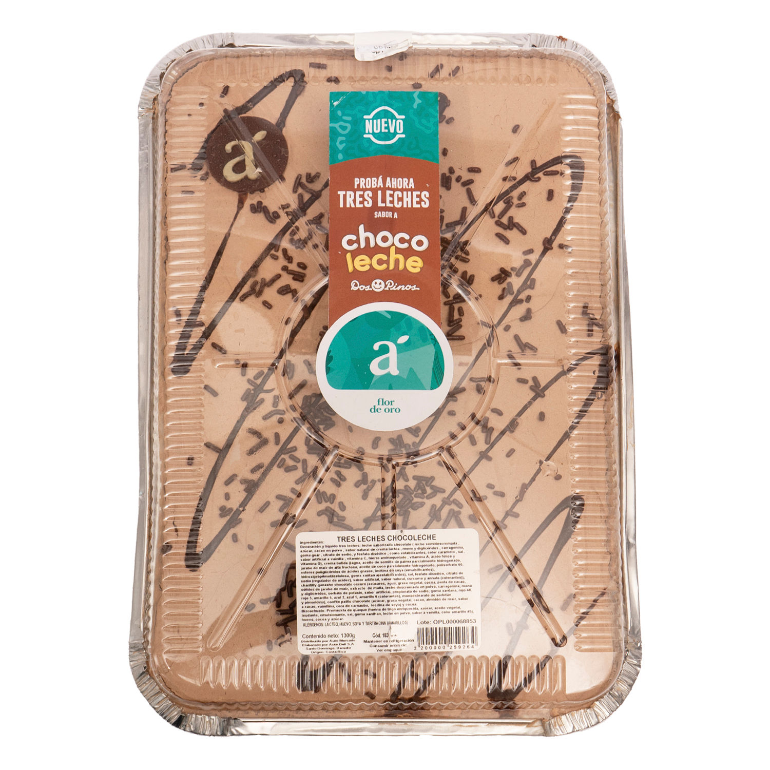 Tres Leches Chocoleche Flor De Oro Envase 1300 G | Auto Mercado