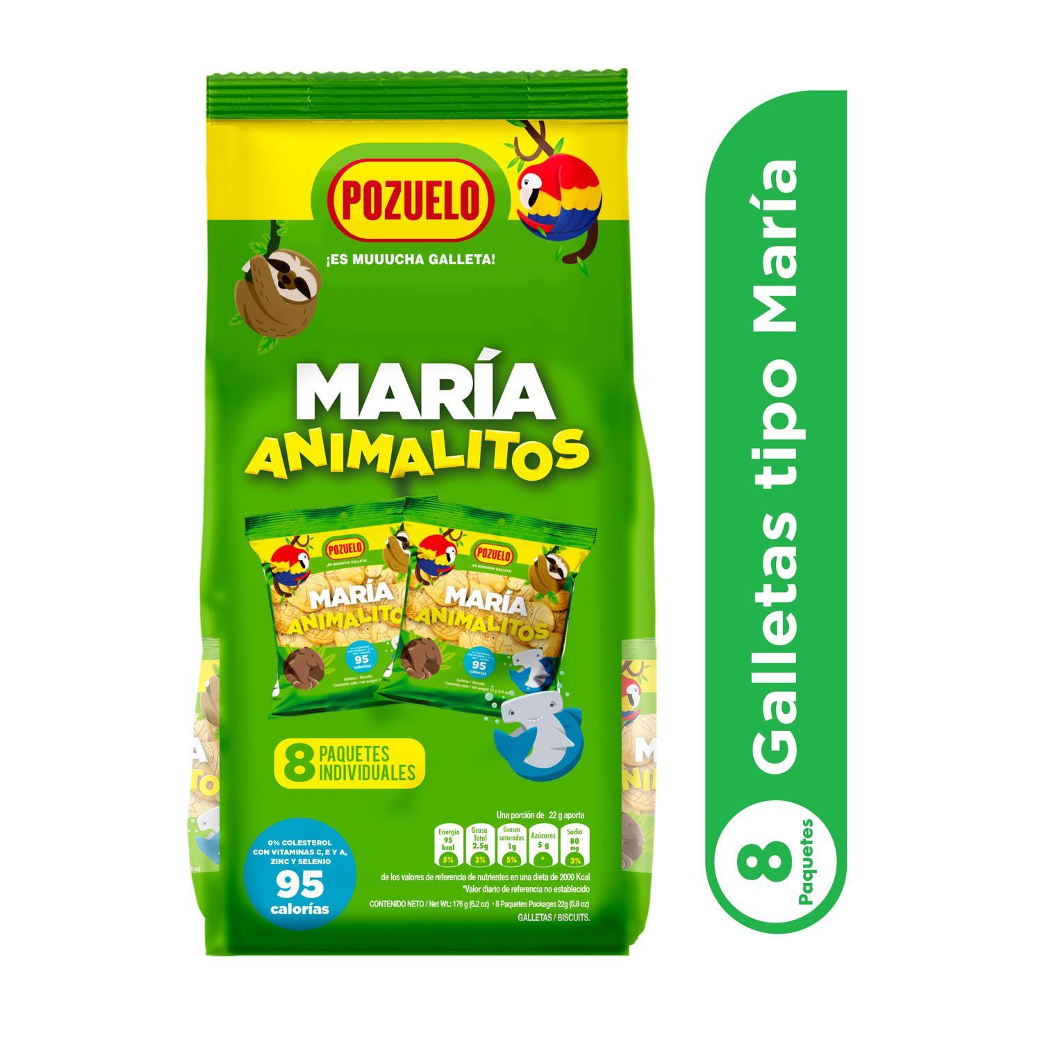 Galleta Maria Animalitos Pozuelo | Auto Mercado