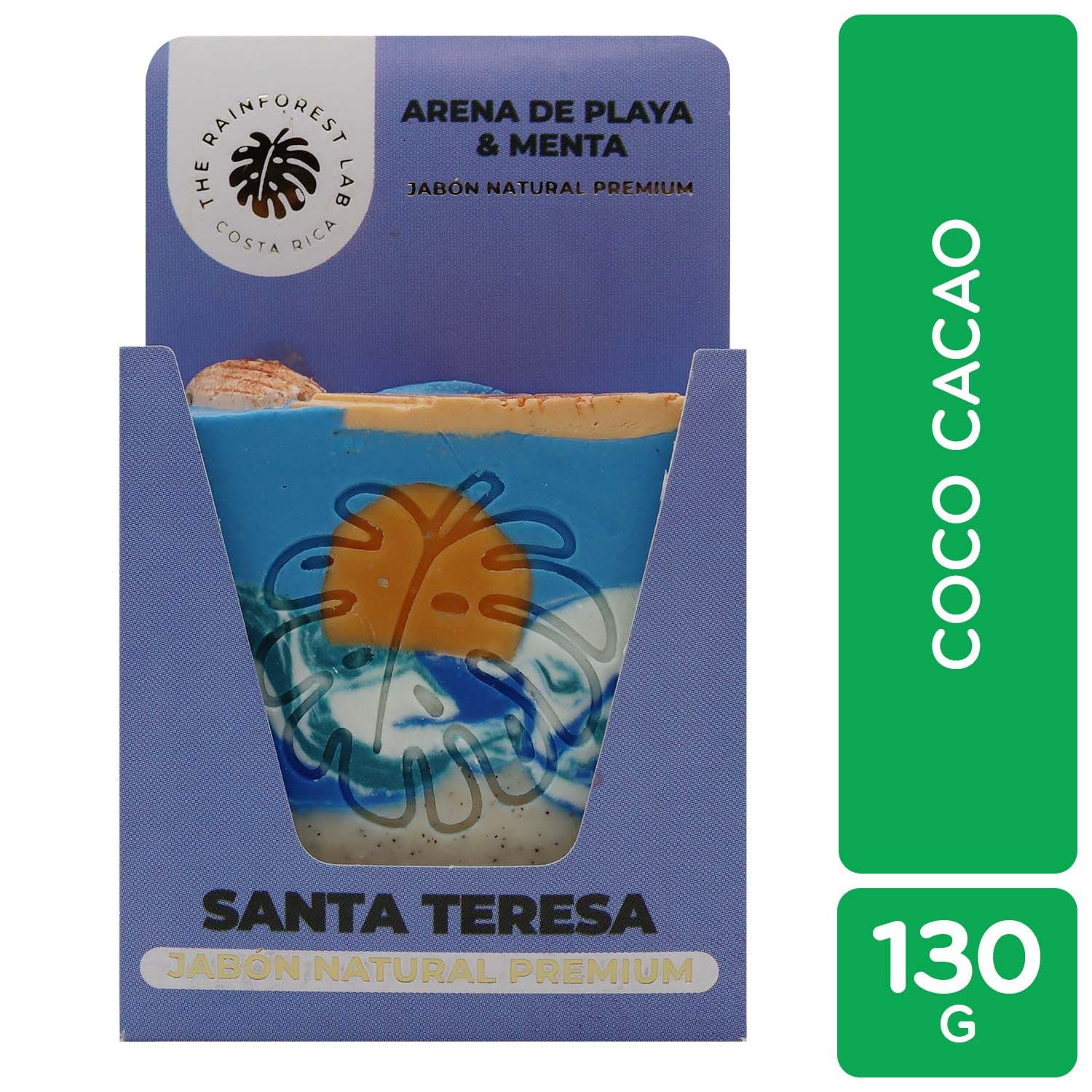 Jabon Cosmetico Santa Teresa Coco Cacao The Rainforest Lab | Auto Mercado