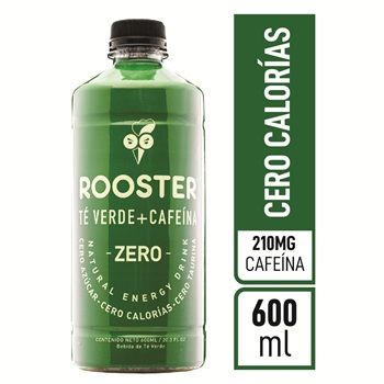Bebida Te Líquido Verde Cafeina Cero Azucar Rooster | Auto Mercado