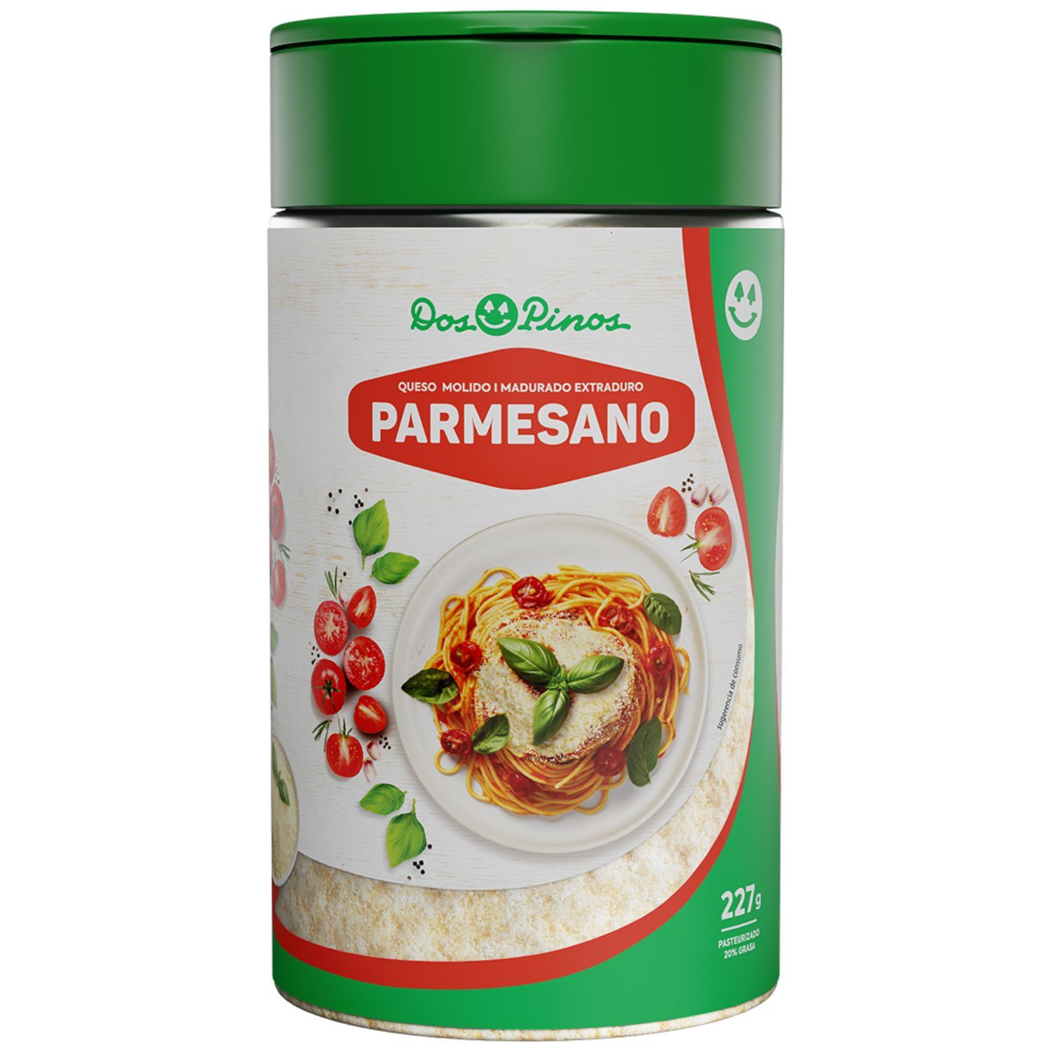 Queso Parmesano En Polvo Dos Pinos | Auto Mercado