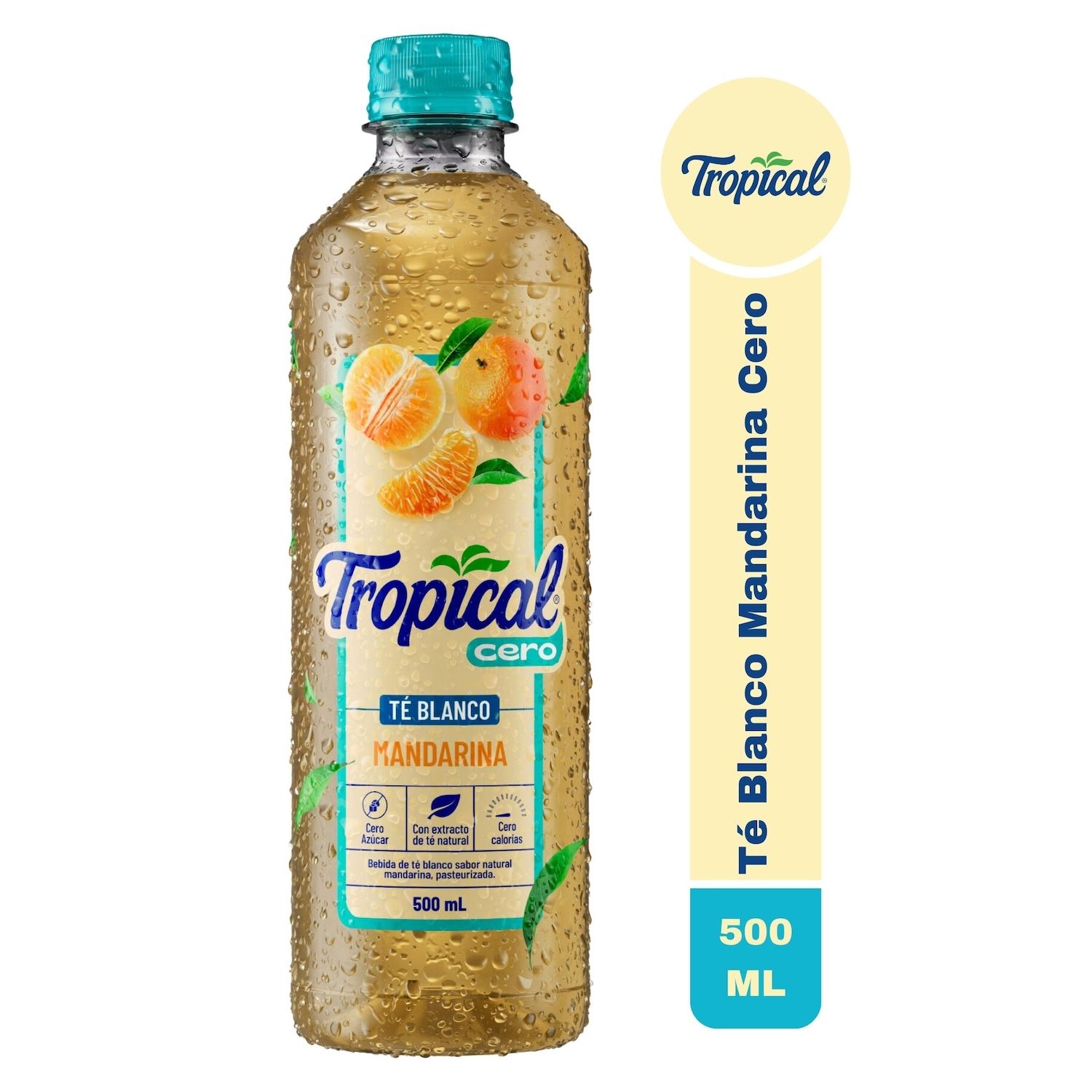 Bebida Te Liquido Blanco Mandarina Tropical Cero Envase 500 Ml | Auto ...
