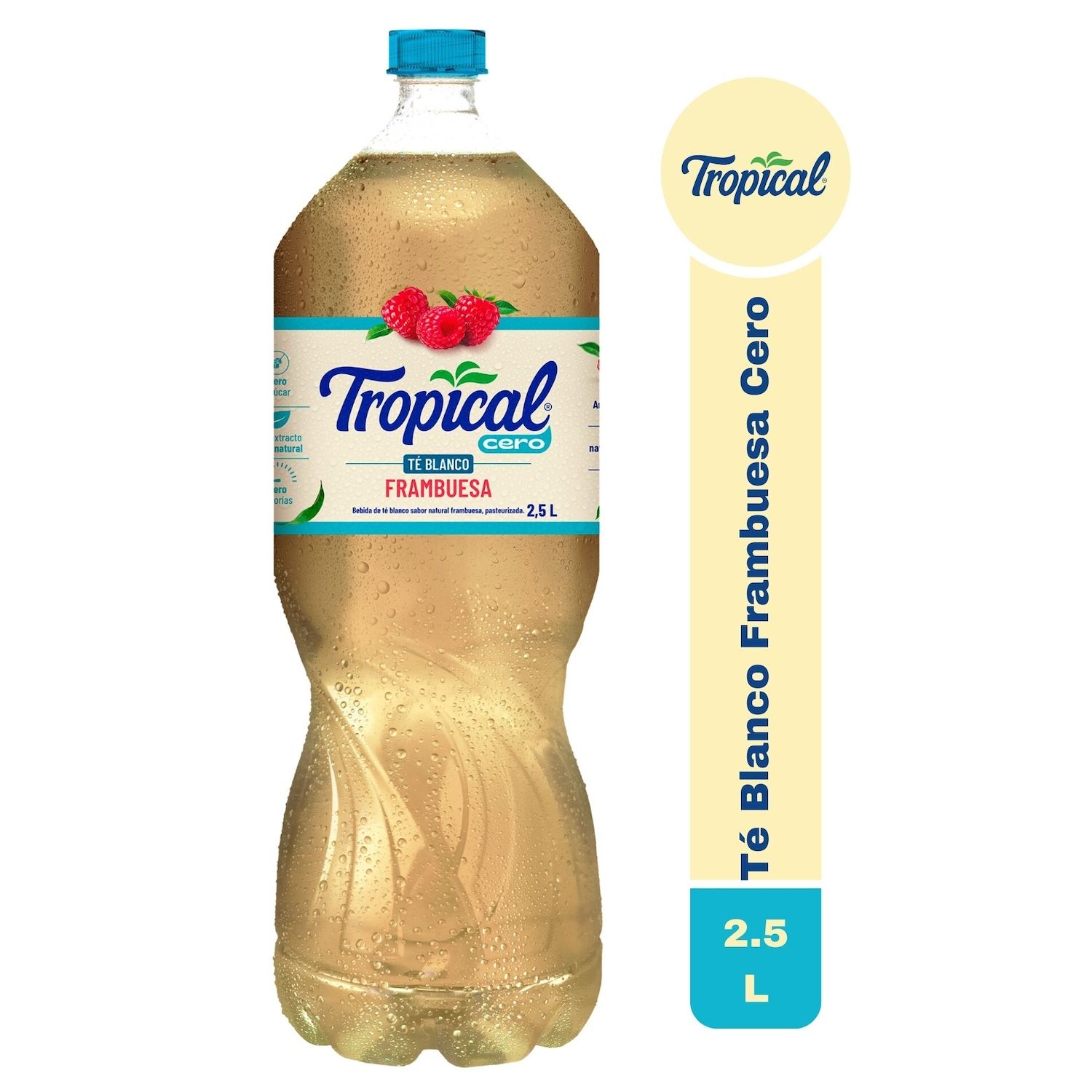 Bebida Te Liquido Blanco Frambuesa Tropical Cero Envase 2500 Ml | Auto ...