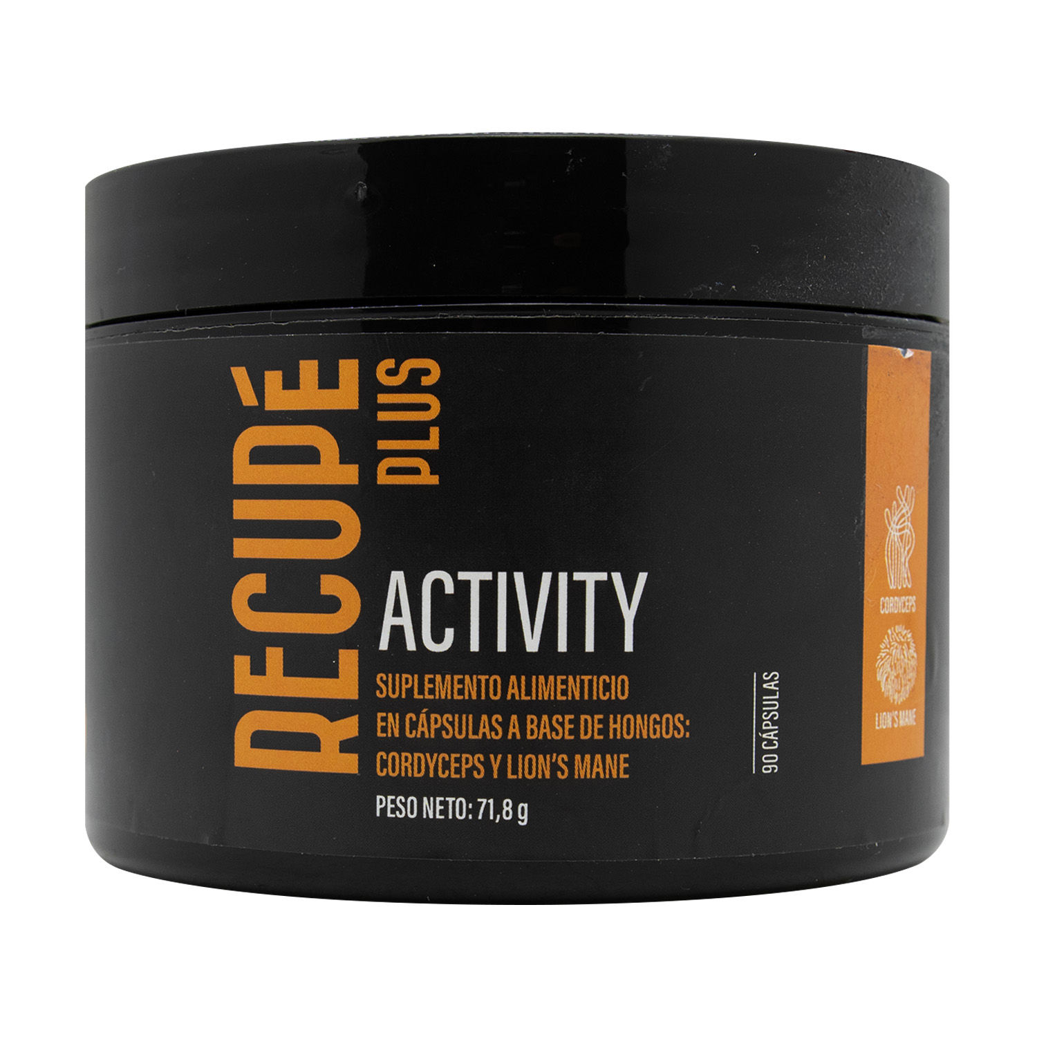 Suplemento Alimenticio Adulto Capsula Activity Base Hongo Cordyceps ...