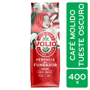 Cafe Molido Puro Herencia Del Fundador Volio Paquete 400 G | Auto Mercado