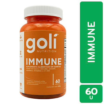 Suplemento Alimenticio Adulto Inmune Vitamina C D Zinc Extracto Sauco ...