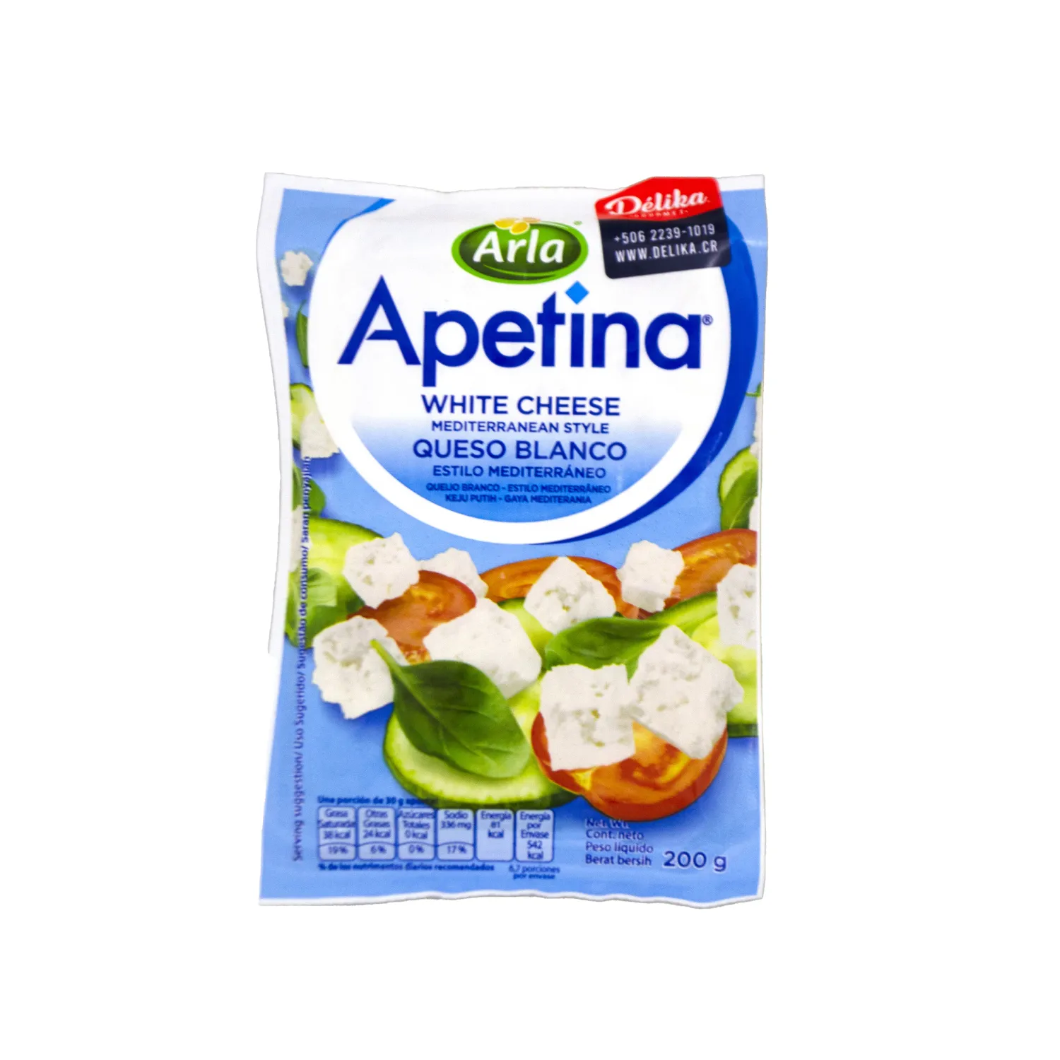 Queso Feta Tradicional Arla Food Paquete 200 G | Auto Mercado