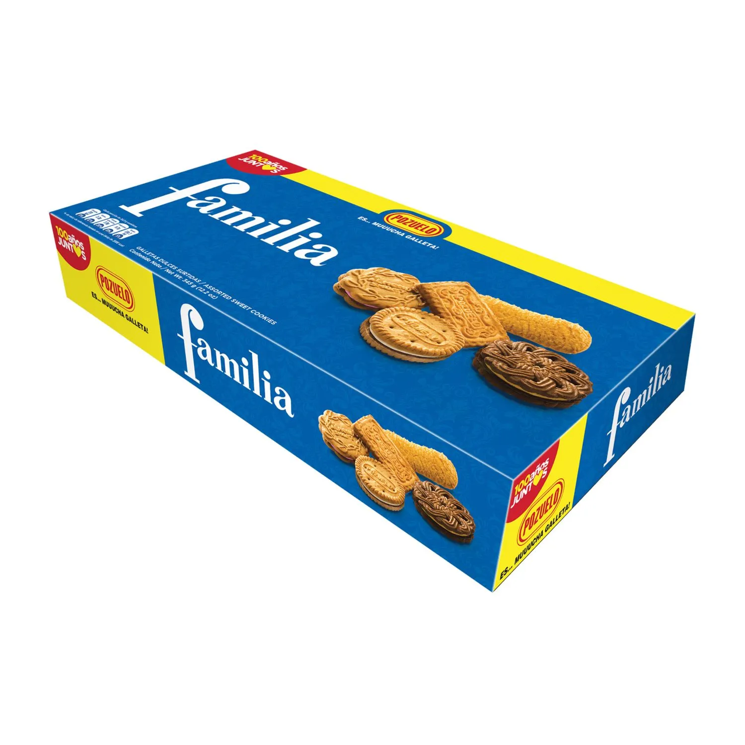 Galleta Dulce Surtida Familia Pozuelo Caja 345 G | Auto Mercado