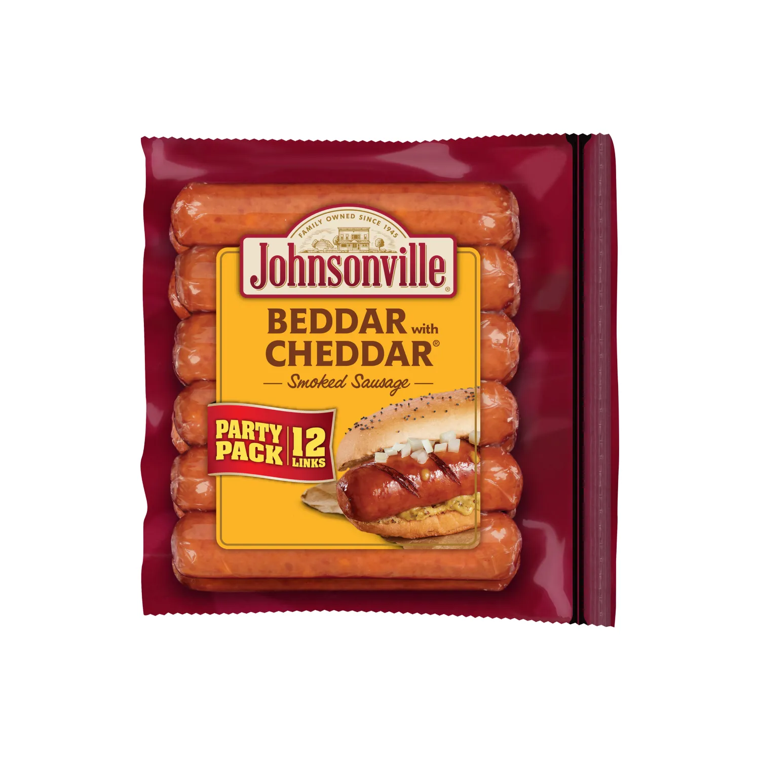 Salchicha Con Queso Cheddar Bratwurst Sin Gluten Usa Johnsonville ...