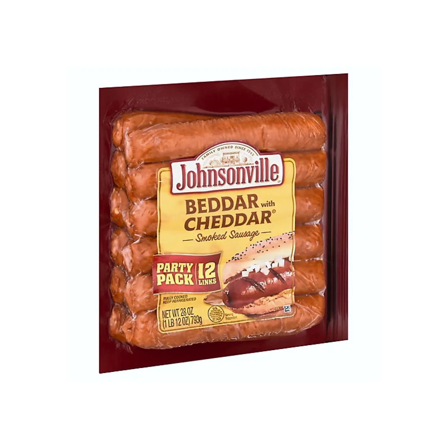 Salchicha Con Queso Cheddar Bratwurst Sin Gluten Usa Johnsonville ...