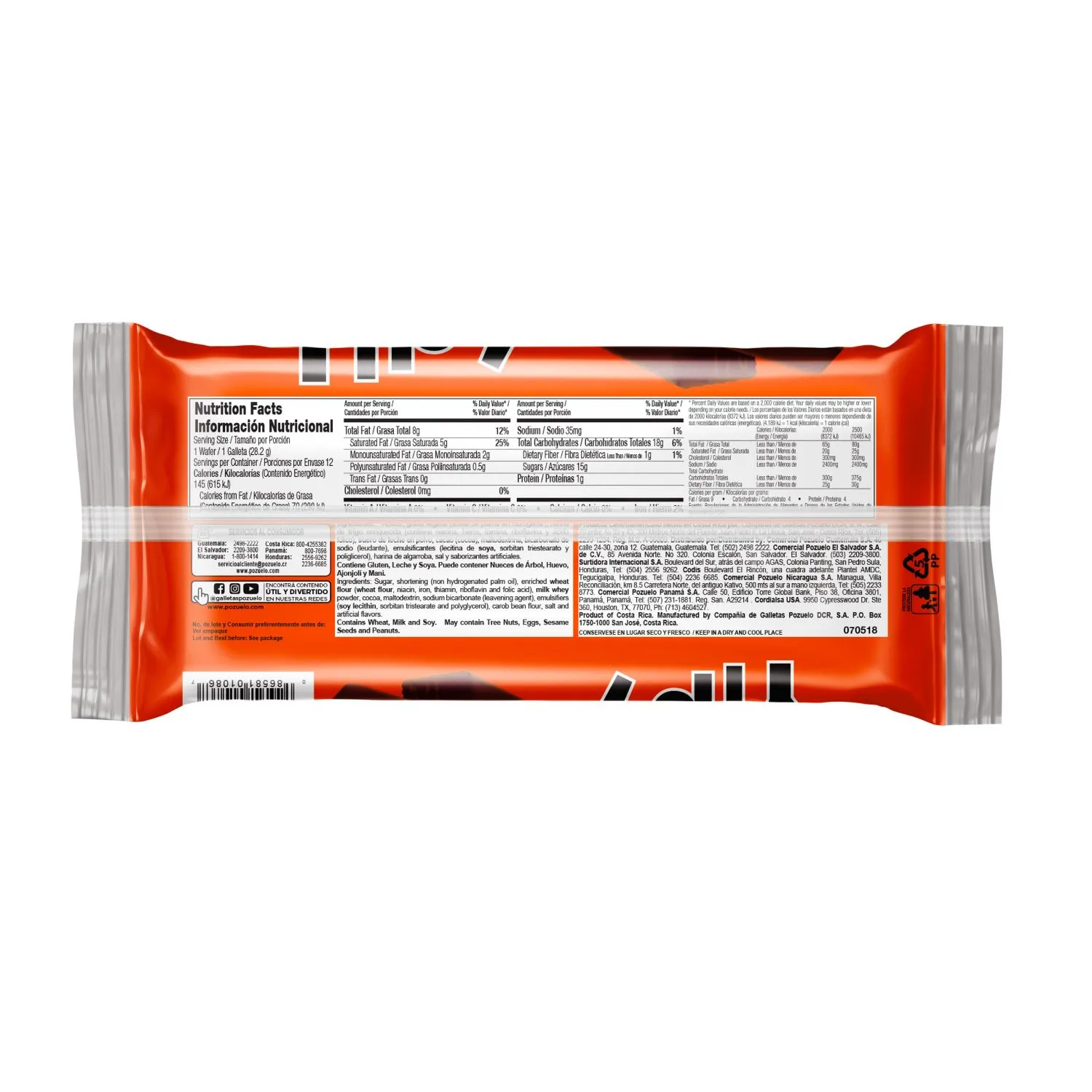 Sorbeto Vainilla Yipi Pozuelo | Auto Mercado