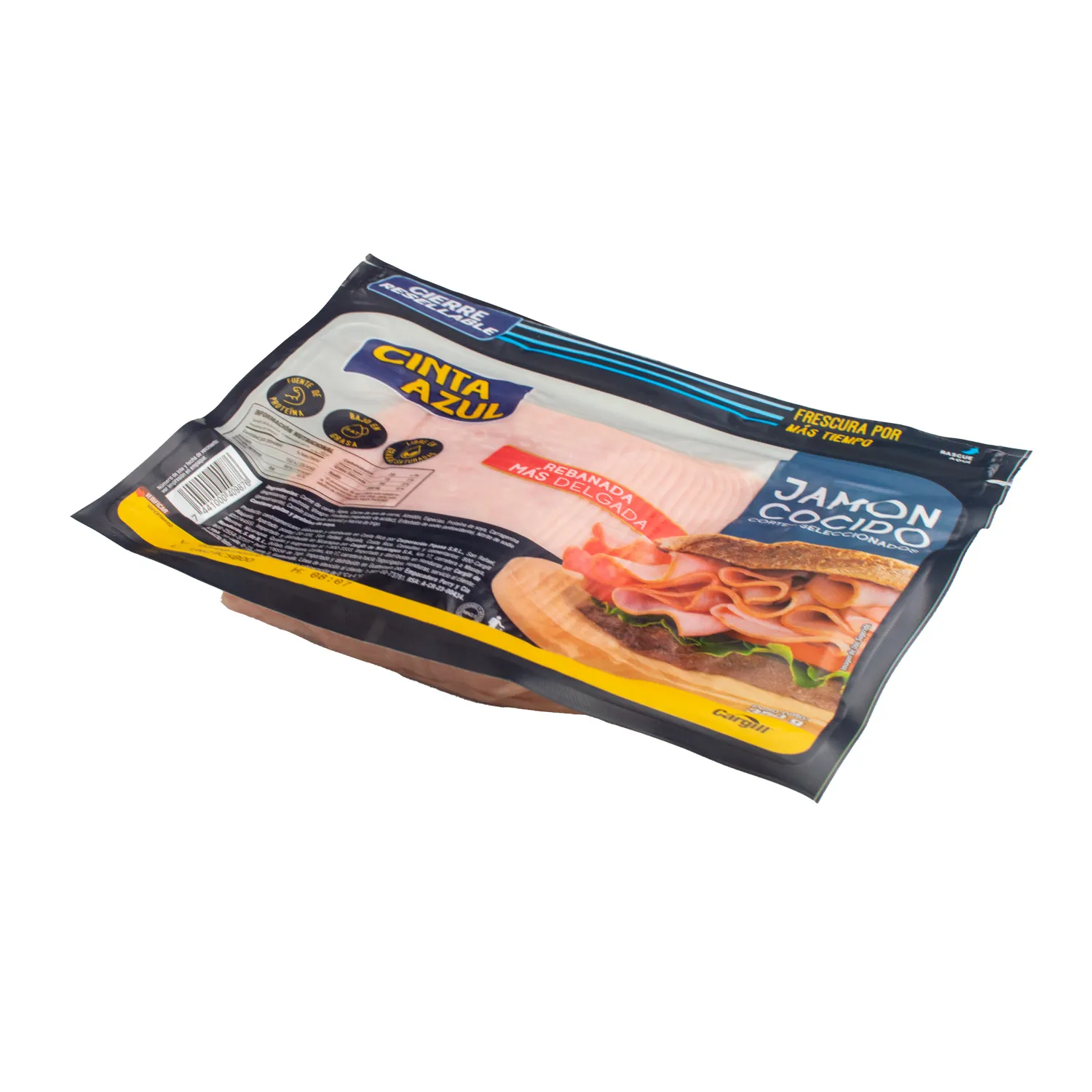 Jamon Cerdo Cocido Cinta Azul | Auto Mercado