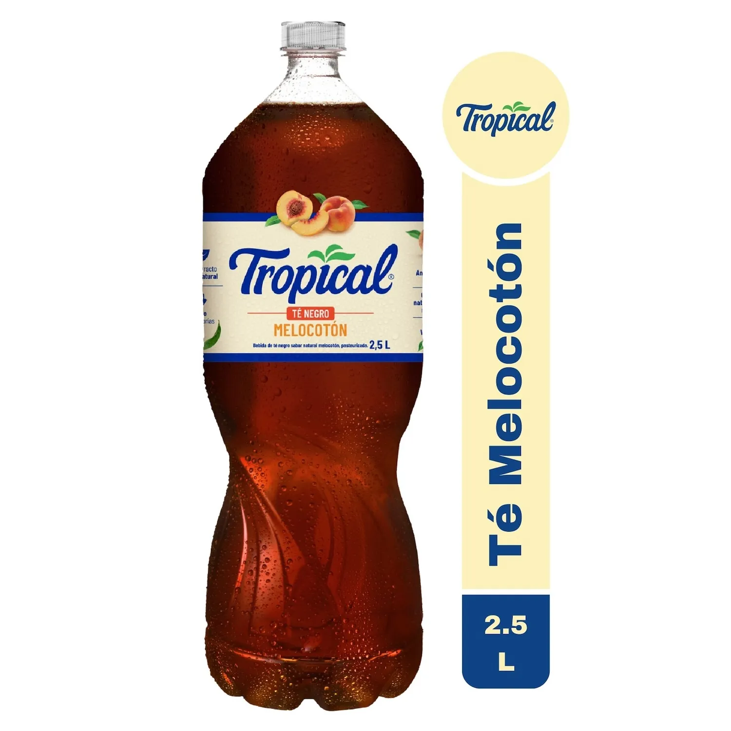Bebida Te Líquido Melocoton Tropical Botella 2500 Ml | Auto Mercado