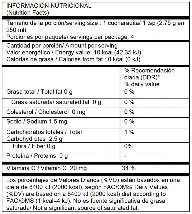 Bebida Polvo Te Limón Light Lio-te Paquete 11 G | Auto Mercado