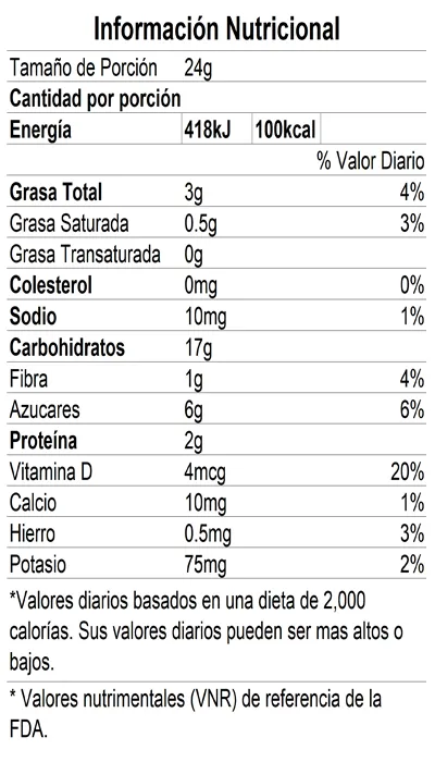Barra Granola Chocolate Banano Made Good Caja 120 G | Auto Mercado