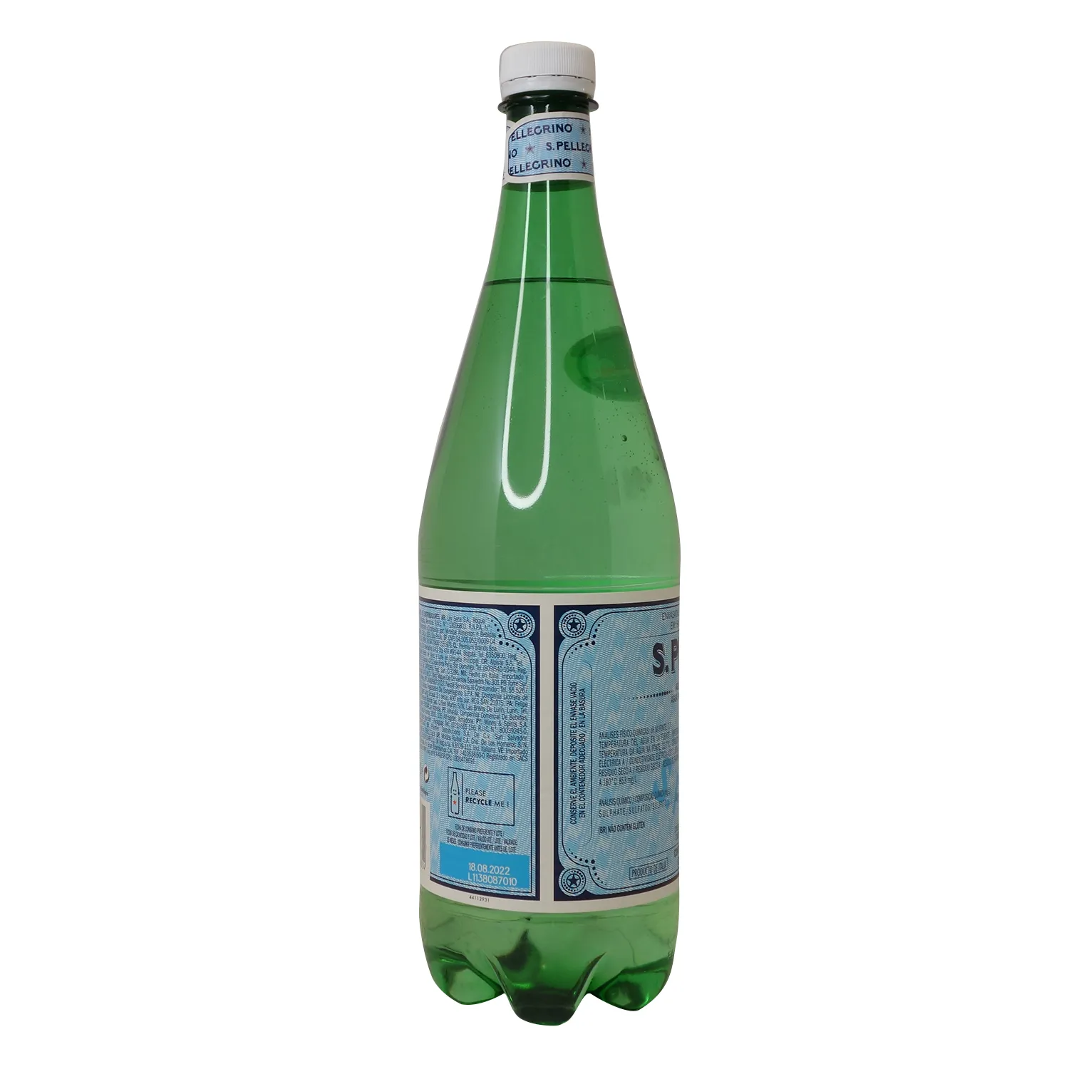Agua Gasificada Natural Mineral San Pellegrino Botella 1000 Ml | Auto ...