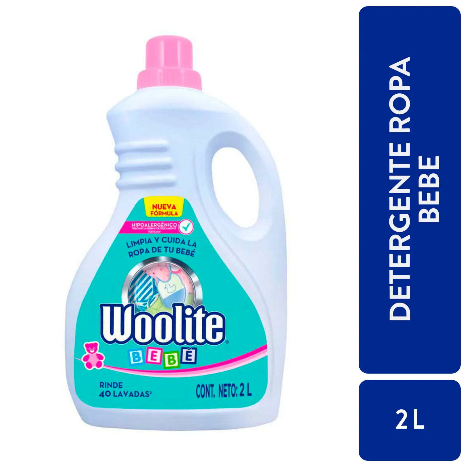 Detergente Liquido Bebe Woolite Envase 2 L | Auto Mercado