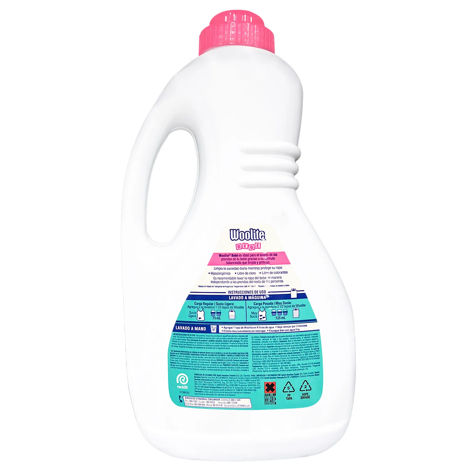 Detergente Liquido Bebe Woolite Envase 2 L | Auto Mercado