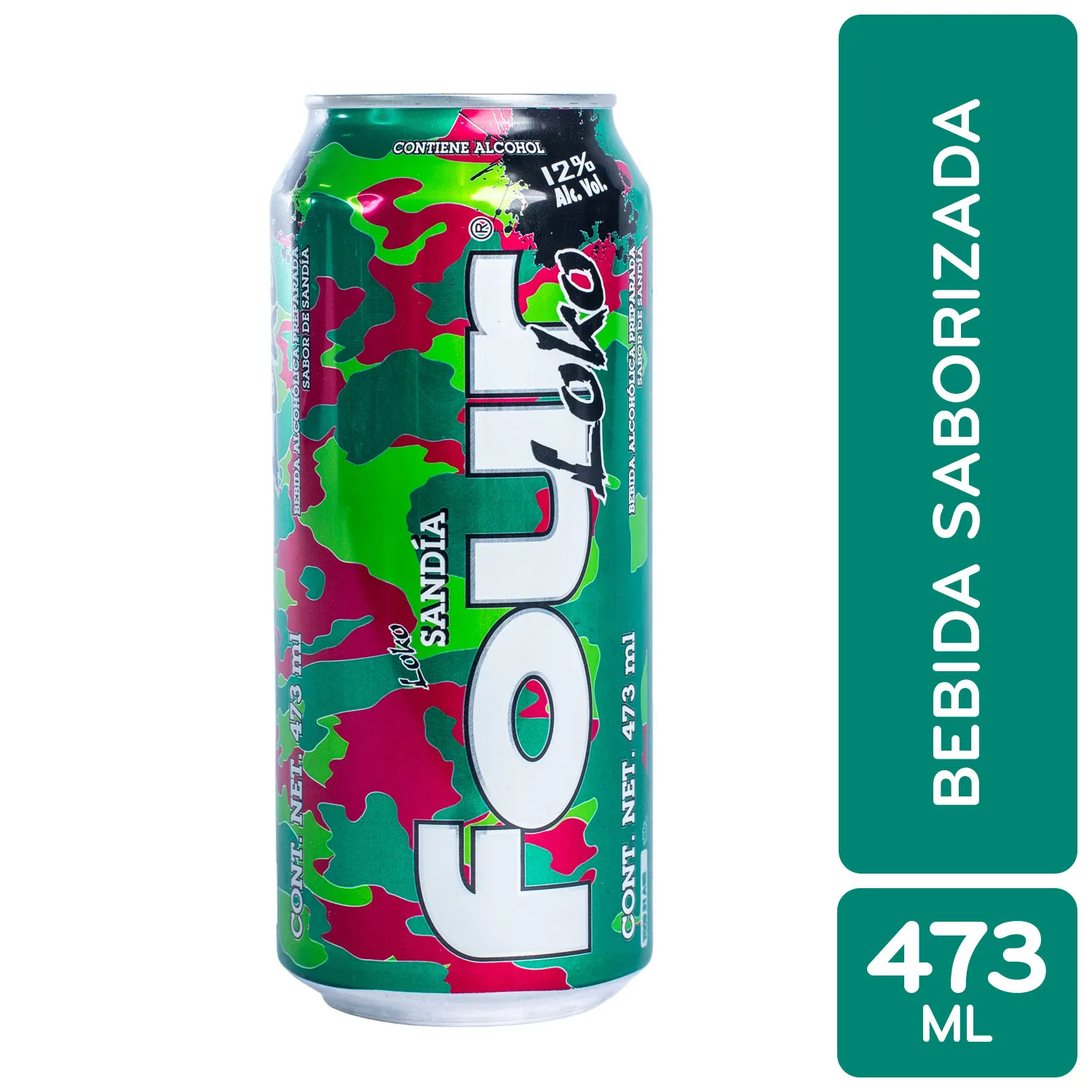 Rtd Vodka Sandia Four Loko Lata 473 Ml | Auto Mercado