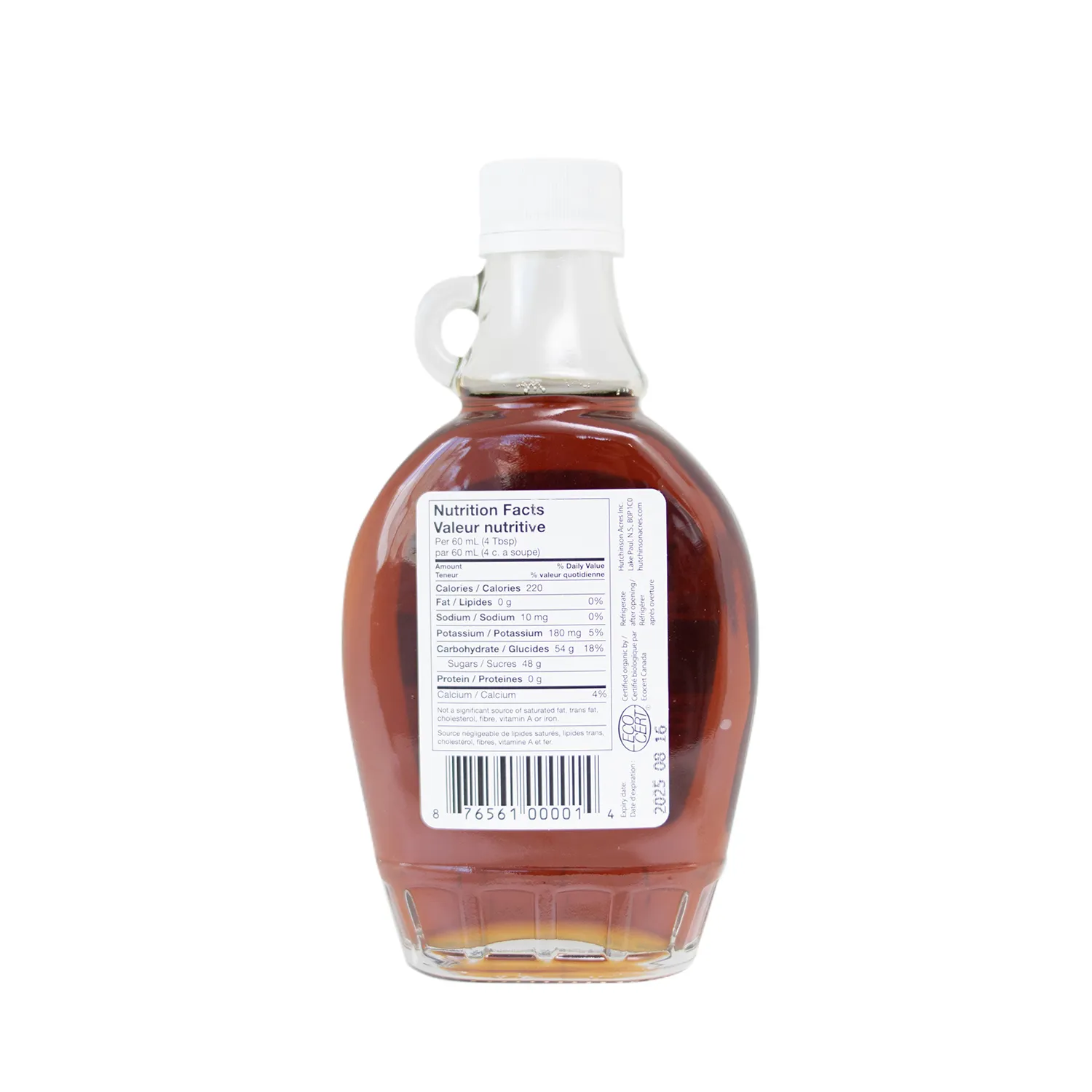 Sirope Pancake Maple Puro Hutchinsons Maple Botella 250 Ml | Auto Mercado