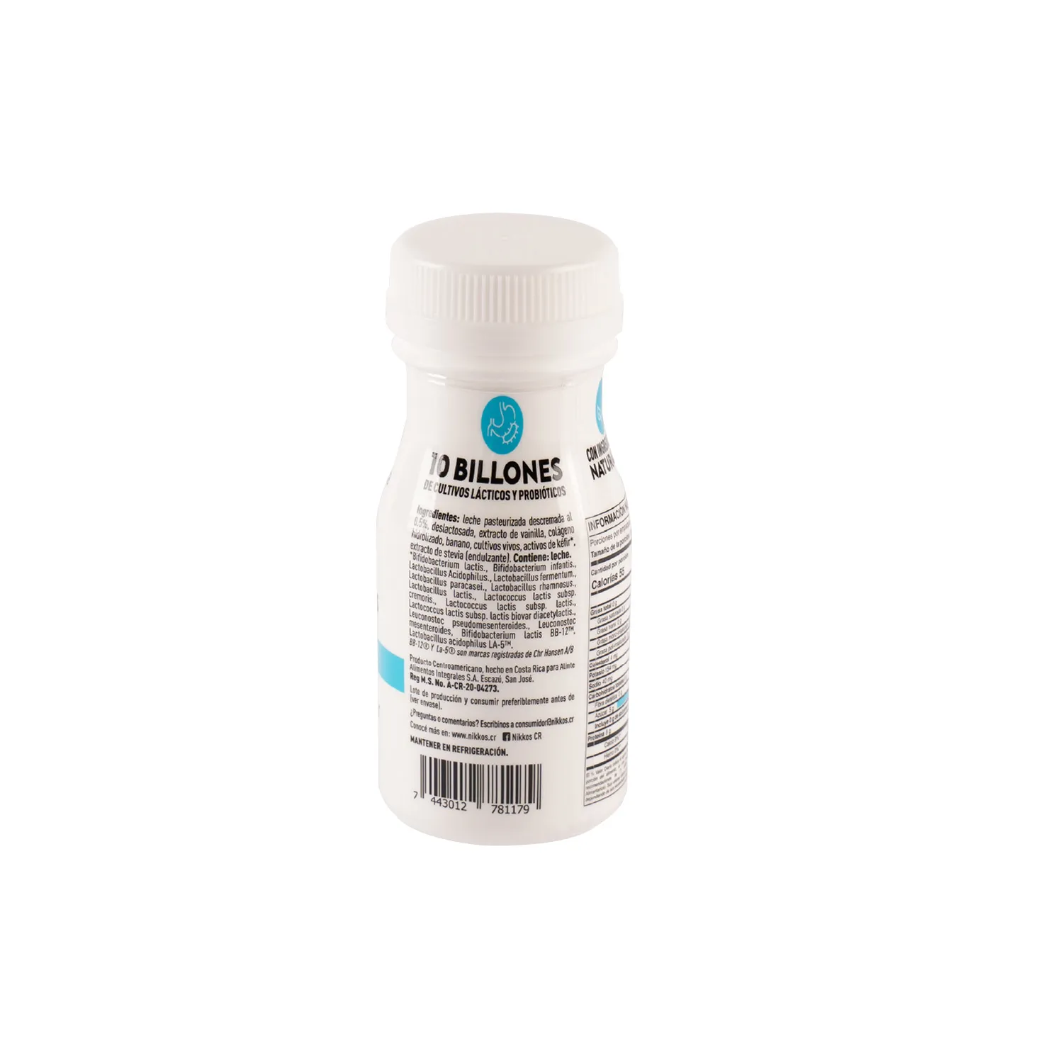 Yogurt Liquido Kefir Vainilla Nikkos Envase 100 Ml | Auto Mercado