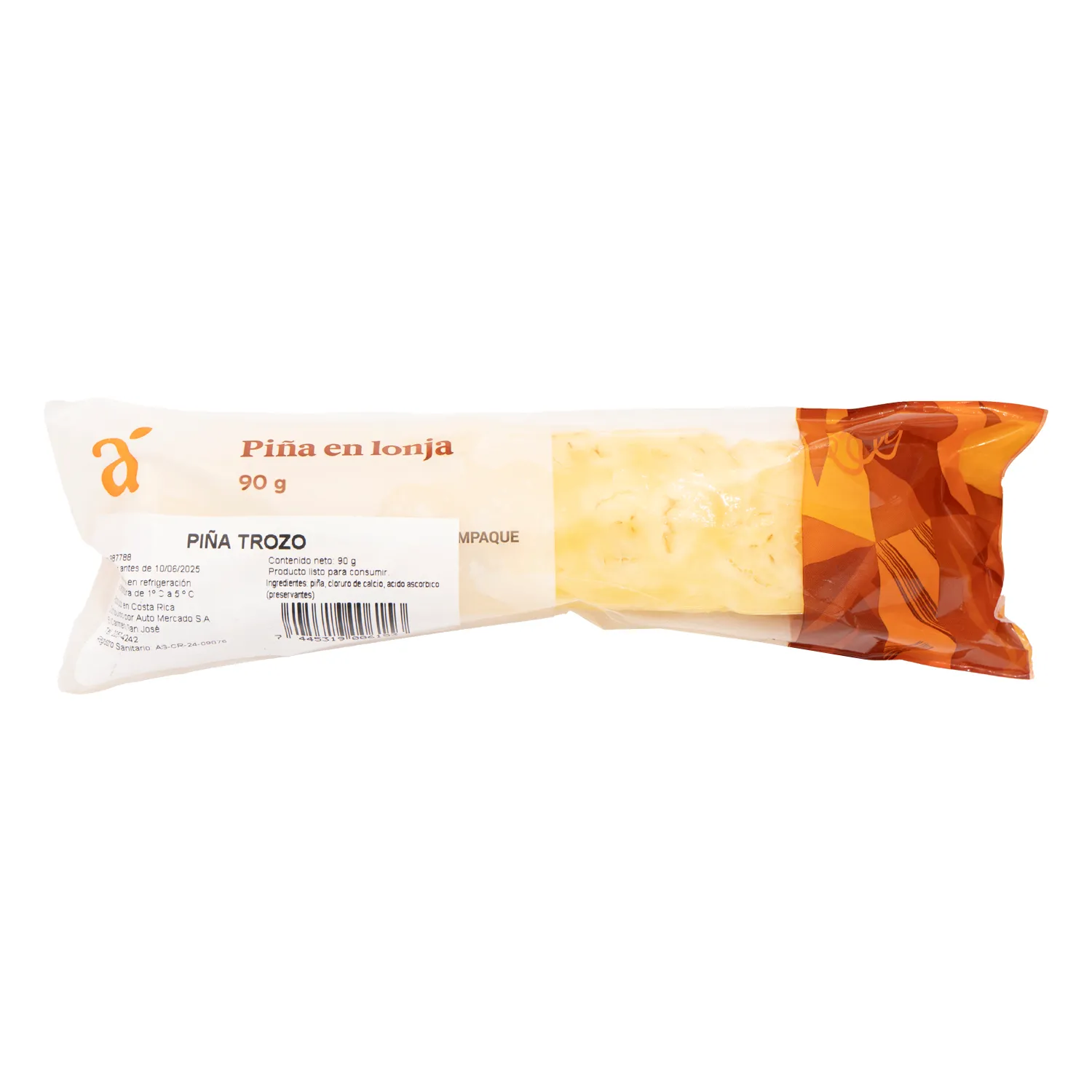 Piña Trozo Auto Mercado Bolsa 90 G | Auto Mercado