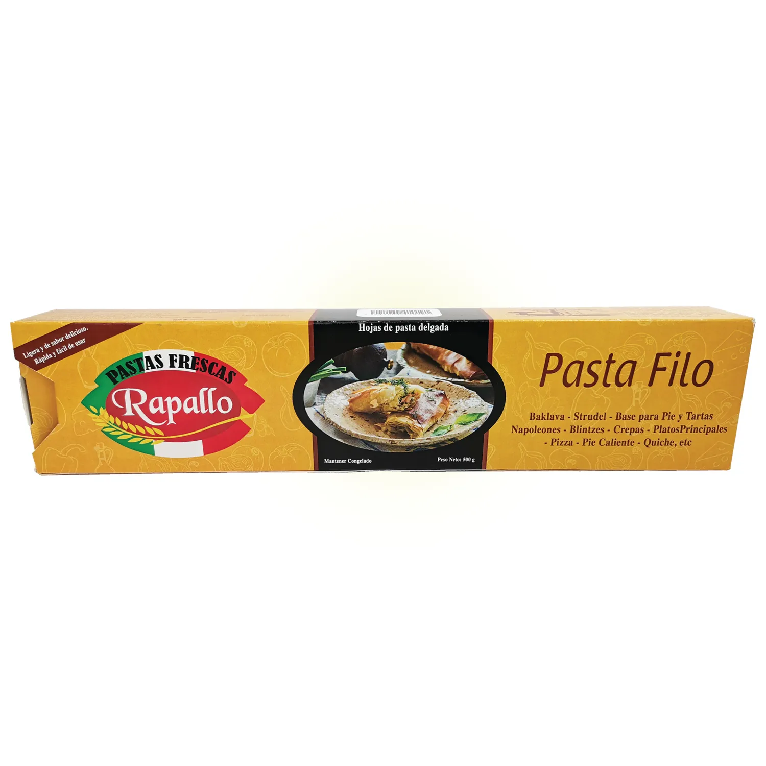 Pasta Filo Rapallo Caja 500 G | Auto Mercado