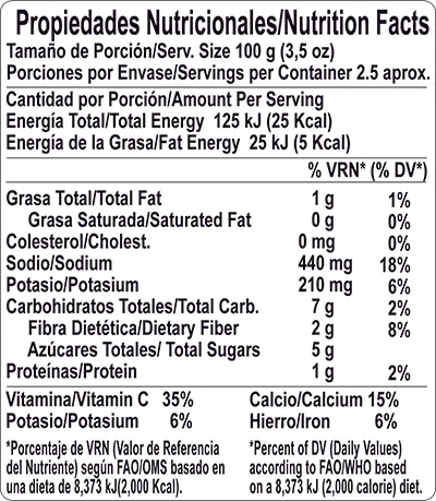 Salsa Chunky Medio Santa Cruz Paquete 250 G | Auto Mercado