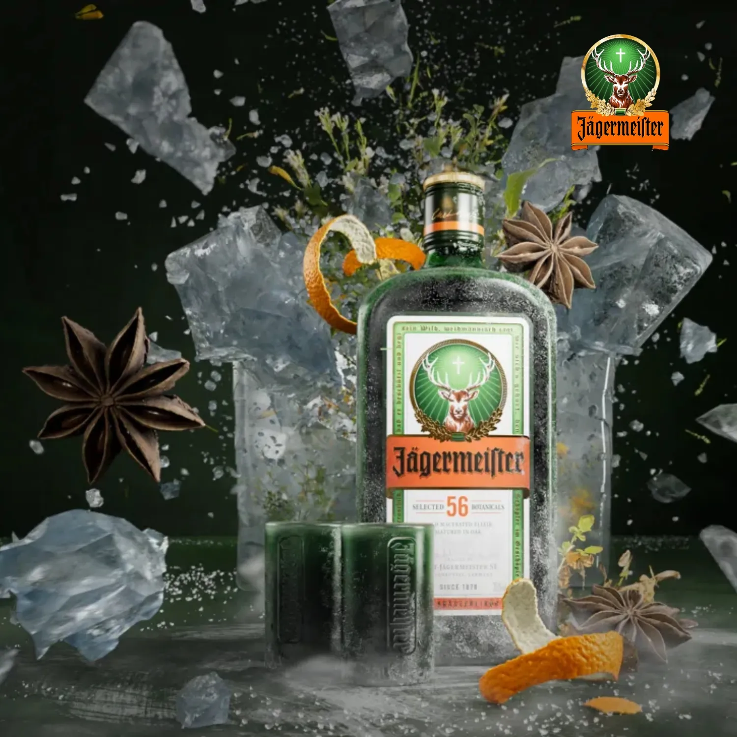 Licor Hierba Jagermeister Botella 700 Ml | Auto Mercado