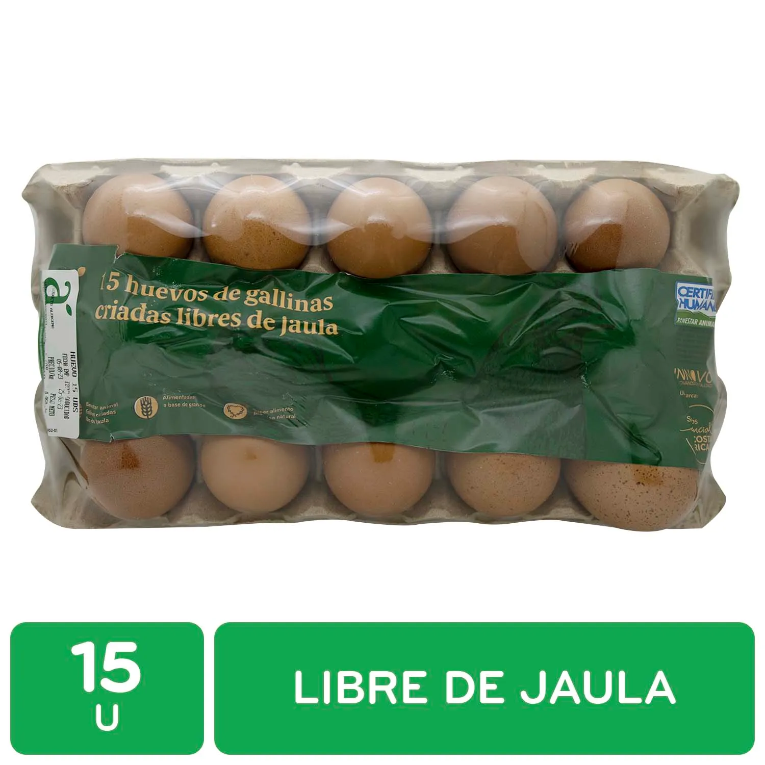 Huevo Rojo 15 Und Libre De Jaula Auto Mercado Kilogramo | Auto Mercado