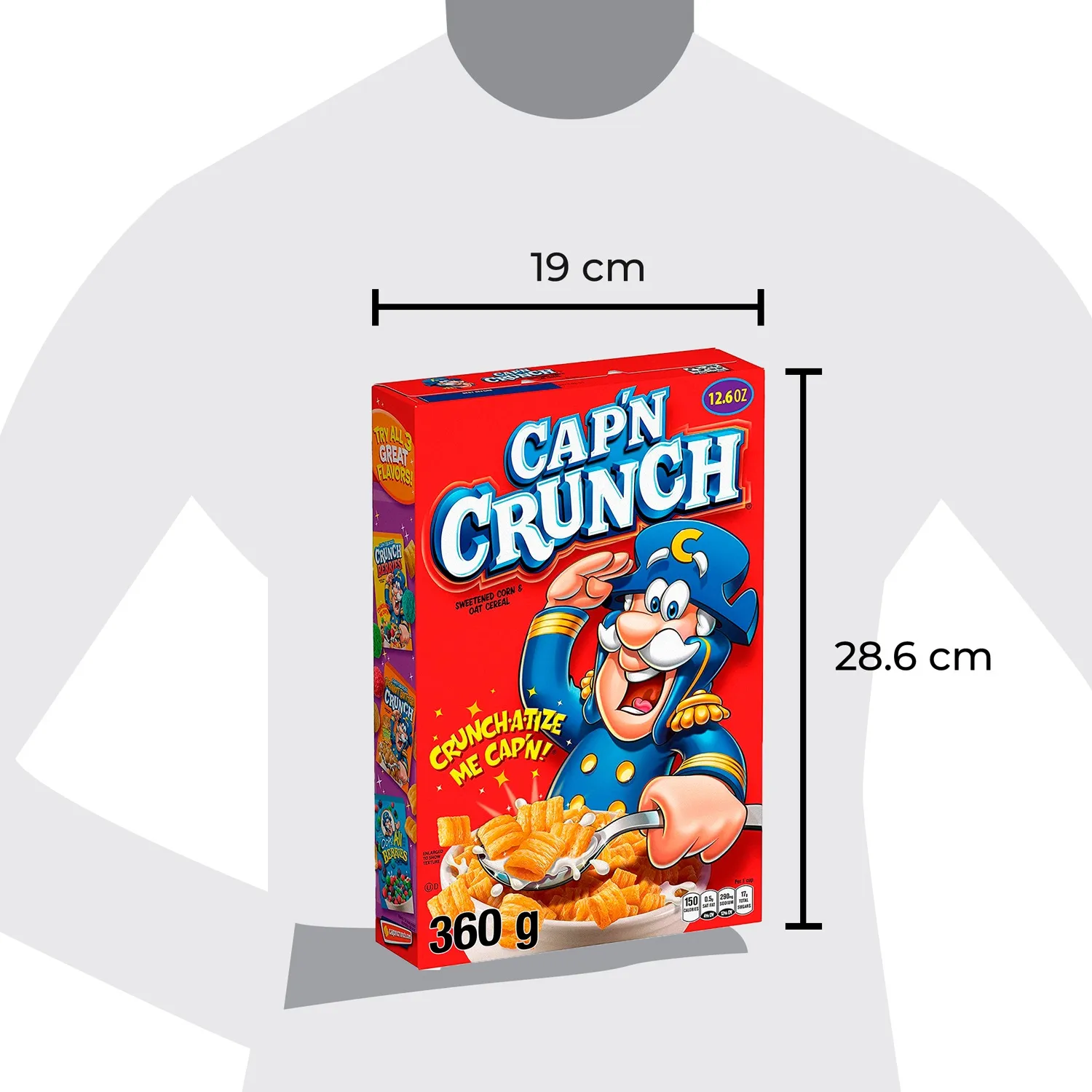 Cereal Capitan Crunch Regular | Auto Mercado