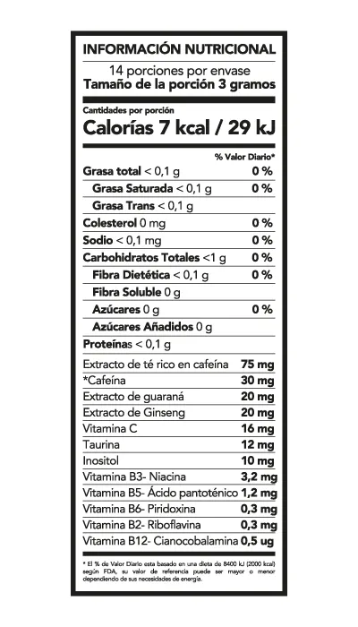 Te Guarana Ginseng Manza Te Caja 42 G | Auto Mercado