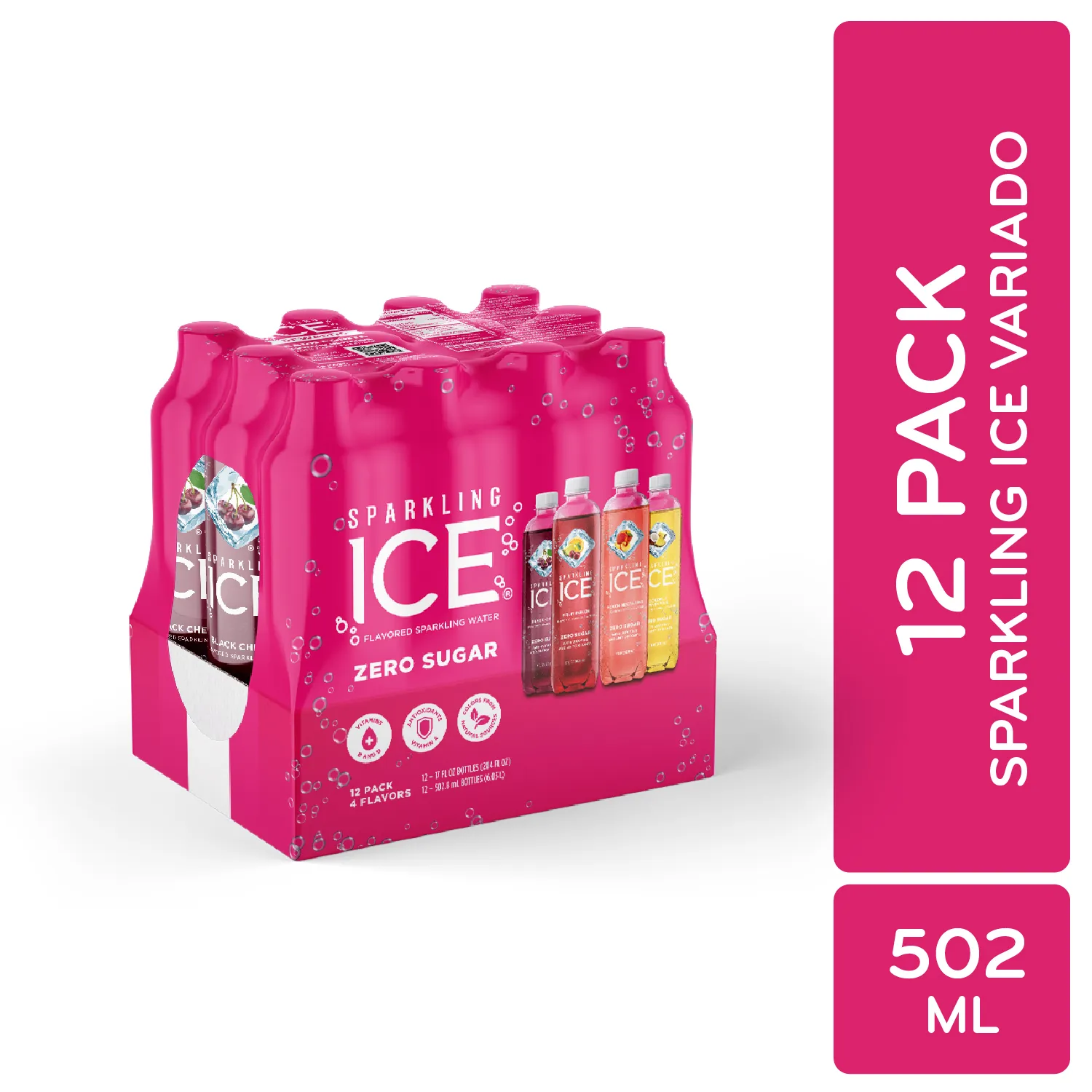 Agua Gasificada Sin Azucar Surtido Pack Sparkling Ice | Auto Mercado