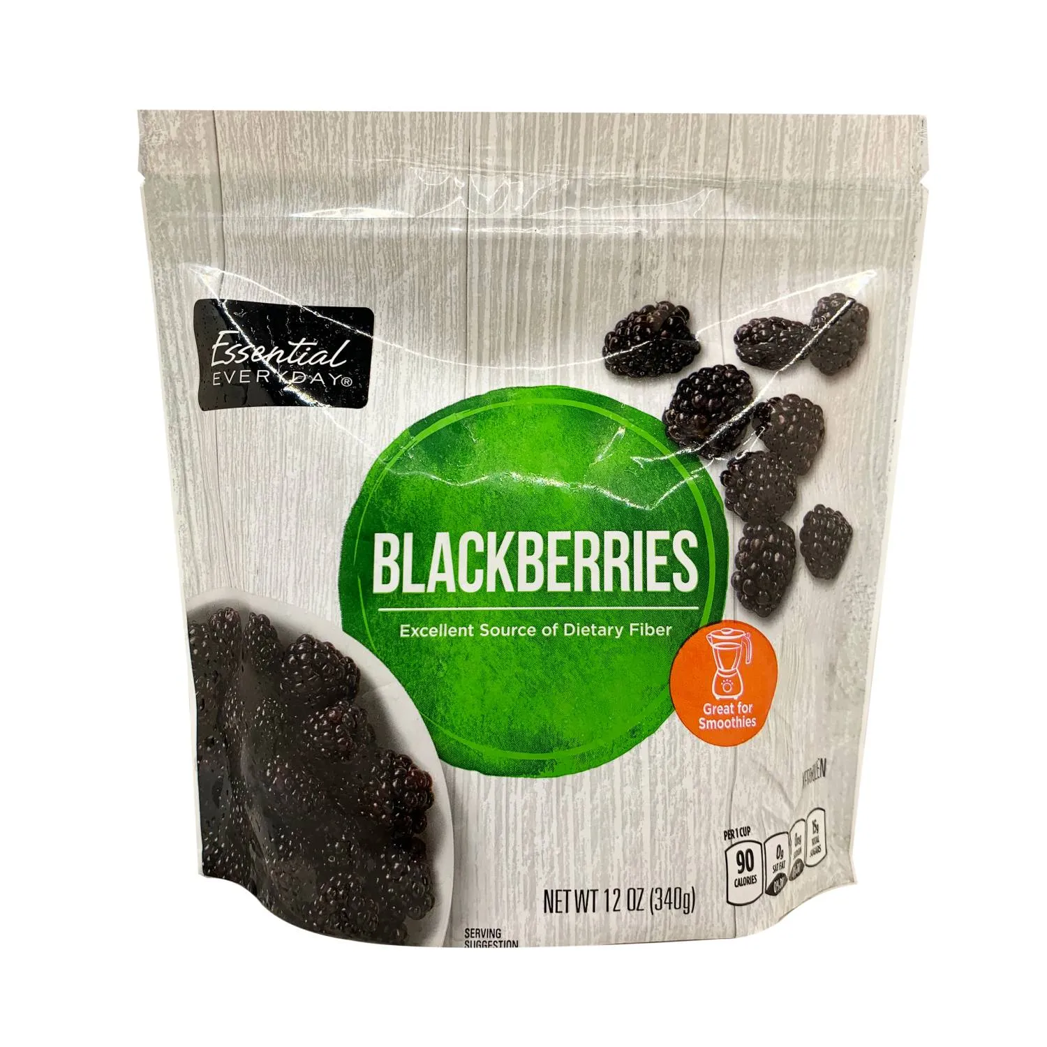 Mora Entera Congelada Essential Everyday | Auto Mercado