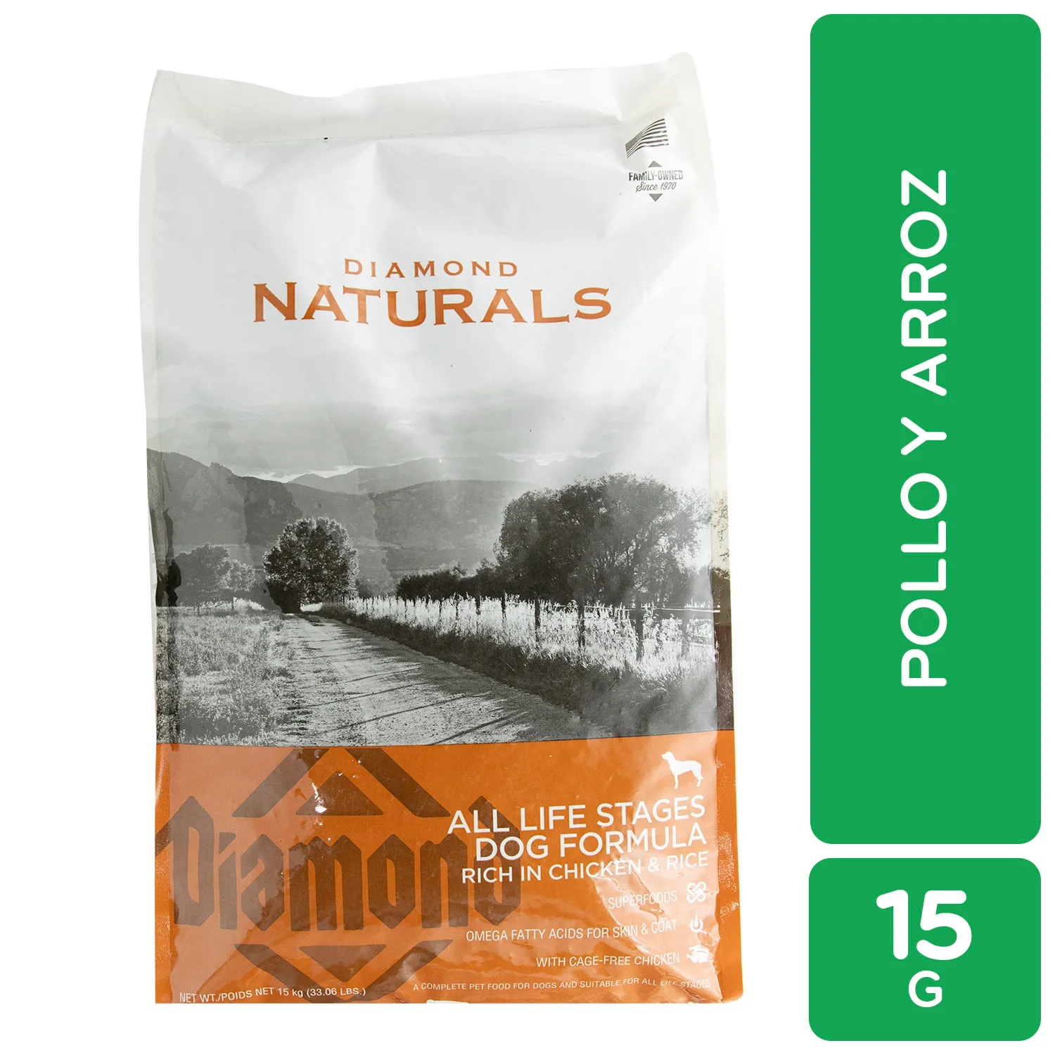 Alimento Perro Adulto Seco Pollo-arroz Activo Diamond Naturals | Zoomies