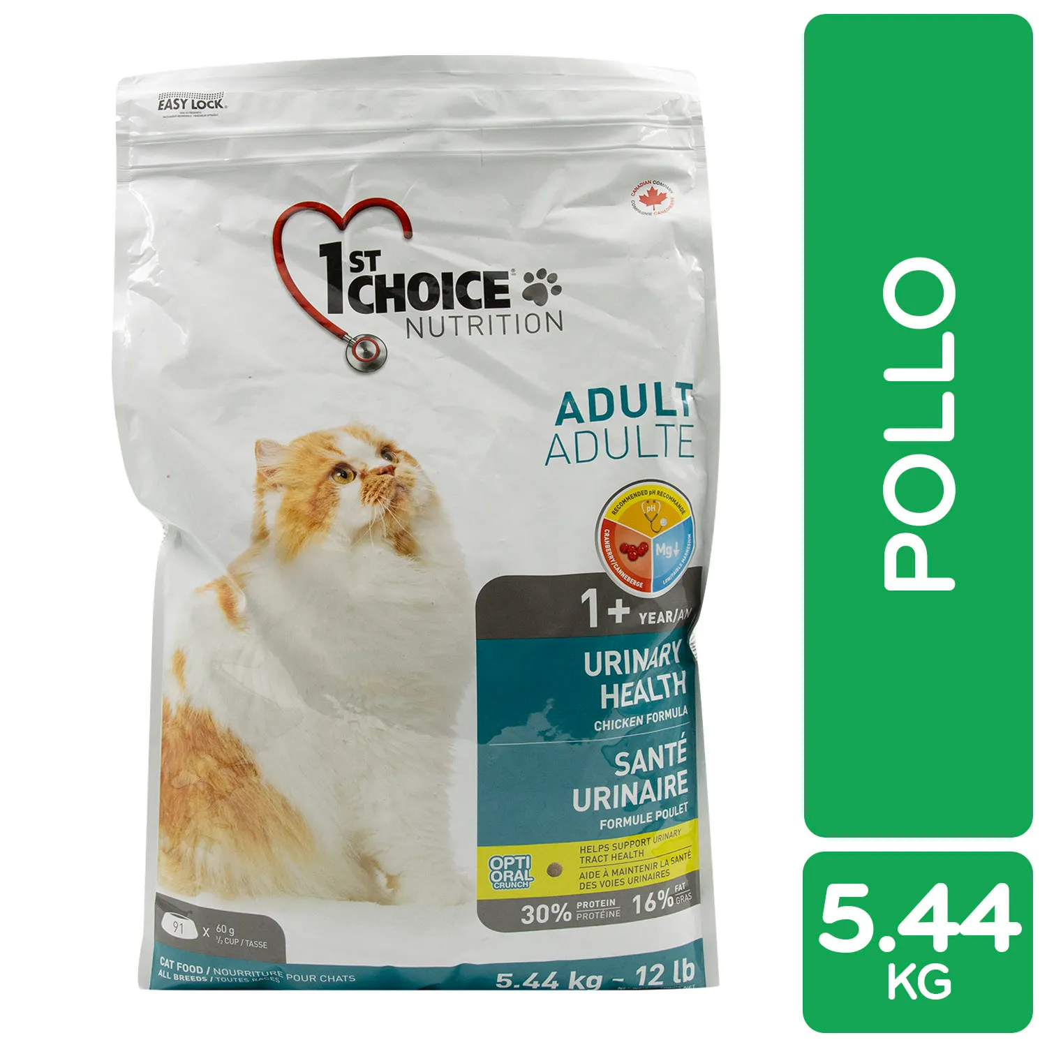 Alimento Gato Seco Adulto Urinario First Choice | Zoomies