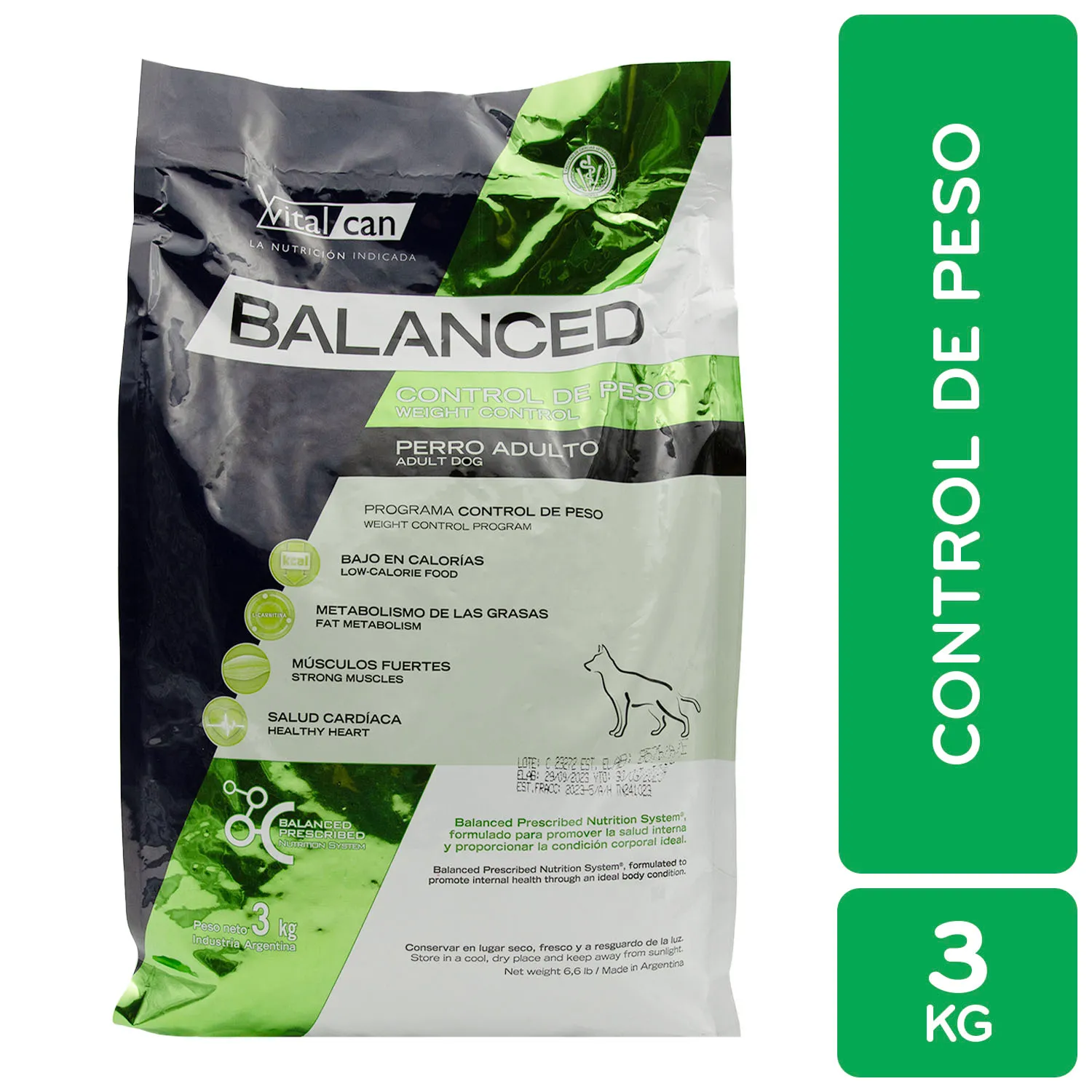 Alimento Perro Seco Adulto Control Peso Bajas Calorías Balanced | Zoomies