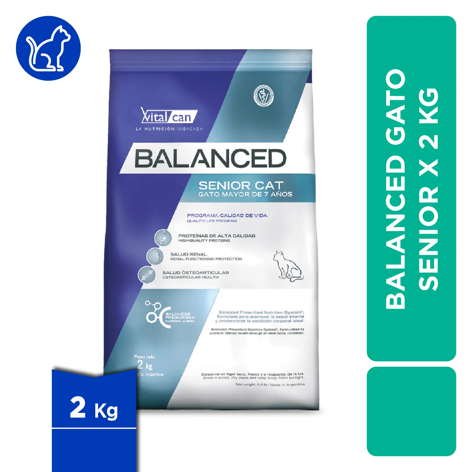 Alimento Gato Seco Senior 7+ Años Balanced | Zoomies