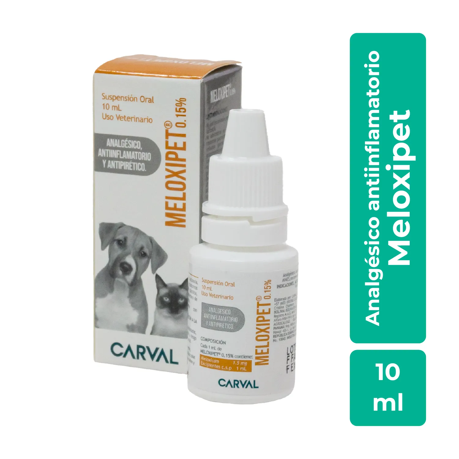 Antiinflamatorio No Esteroide En Gotas Perro Y Gato Carval | Zoomies