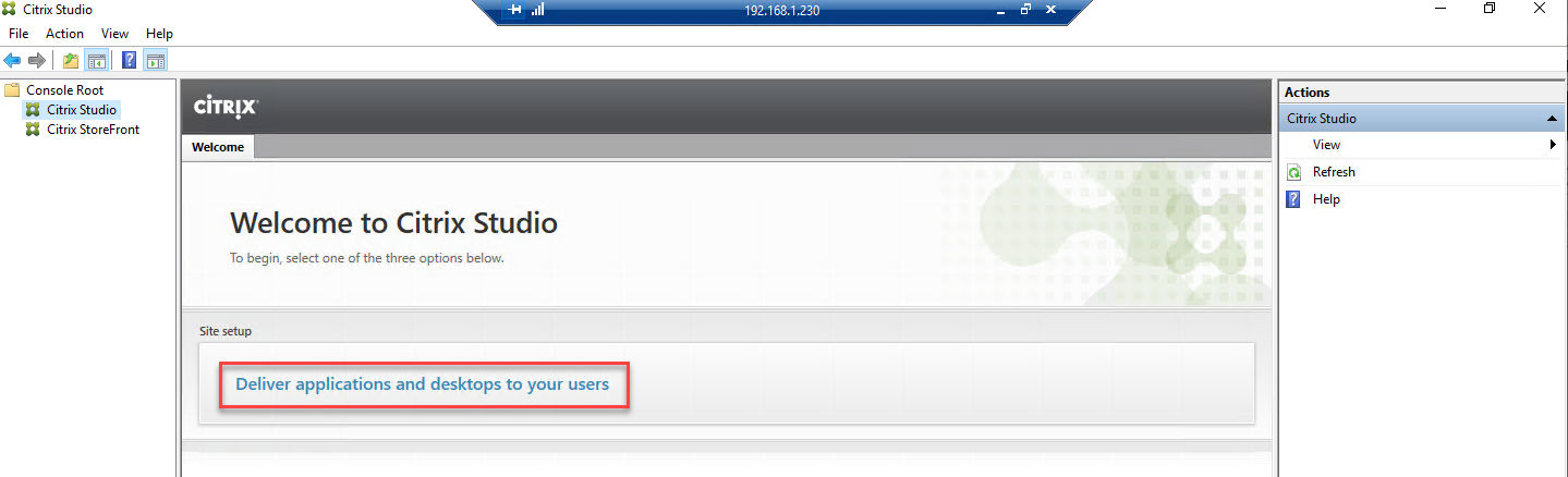 Deploy Citrix Virtual Apps and Desktop 1912 LTSR - AventisTech