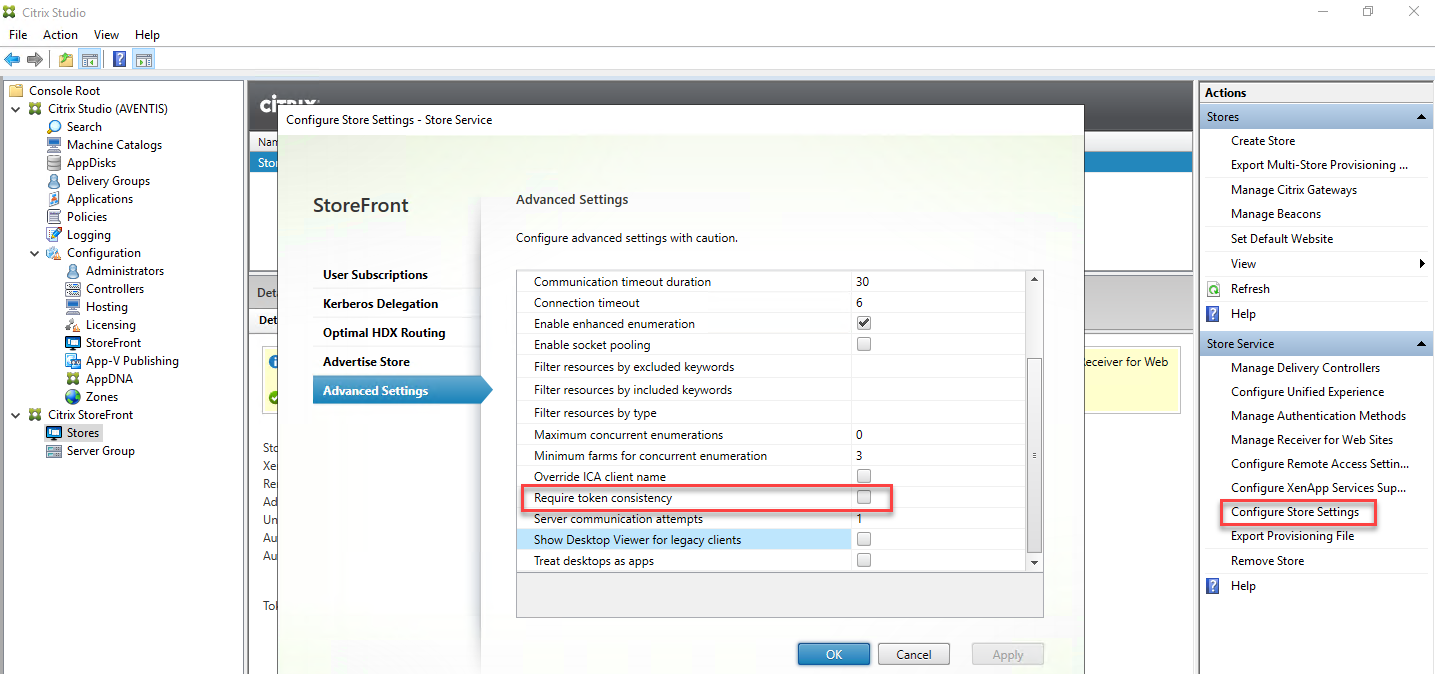 Integrate NetScaler VPX with StoreFront - AventisTech