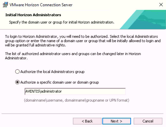 Lab For VMware Horizon 8 - AventisTech