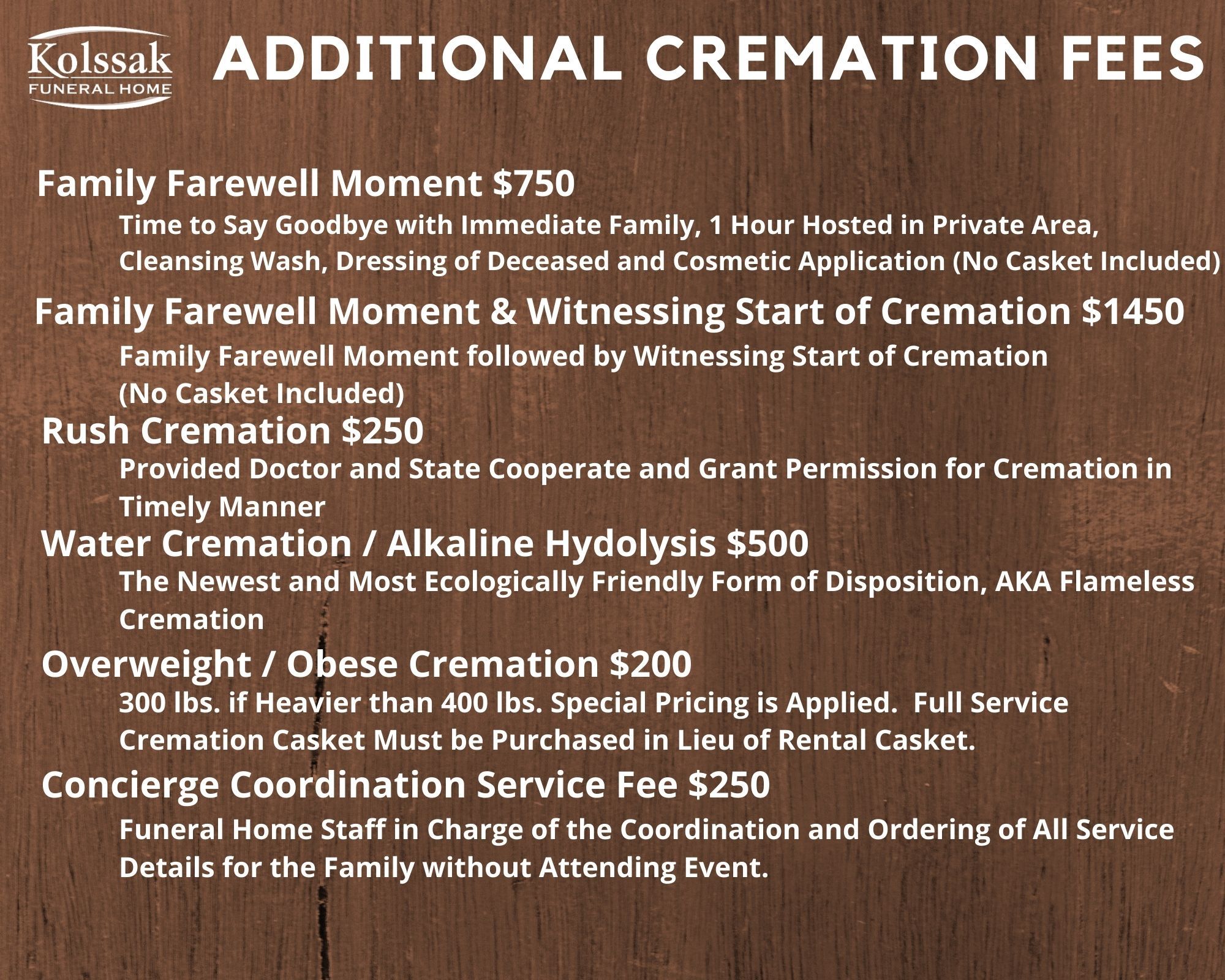 Cremation Services