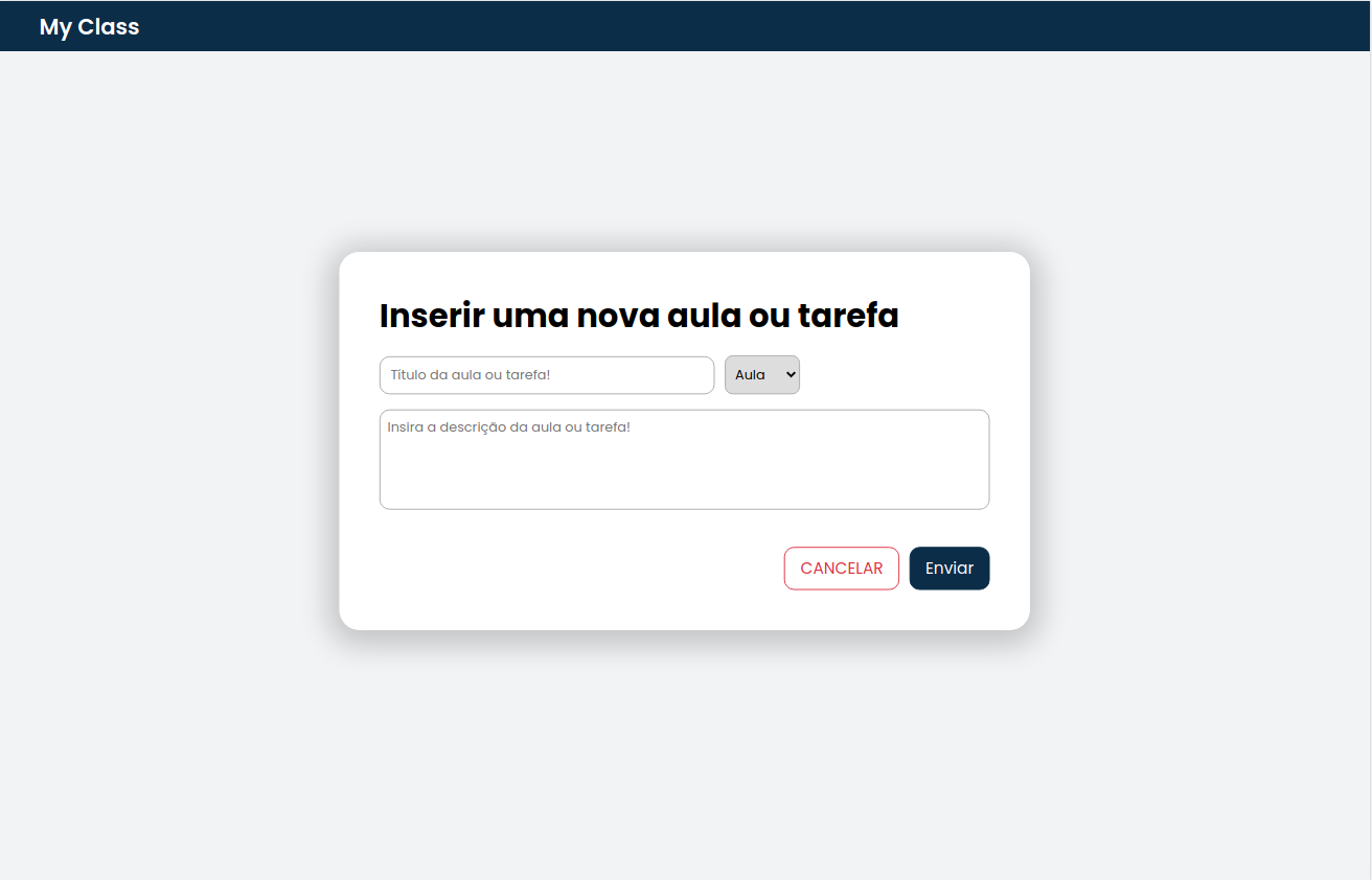 GitHub - eliasnepo/myclass: Academic management system made for students and teachers.